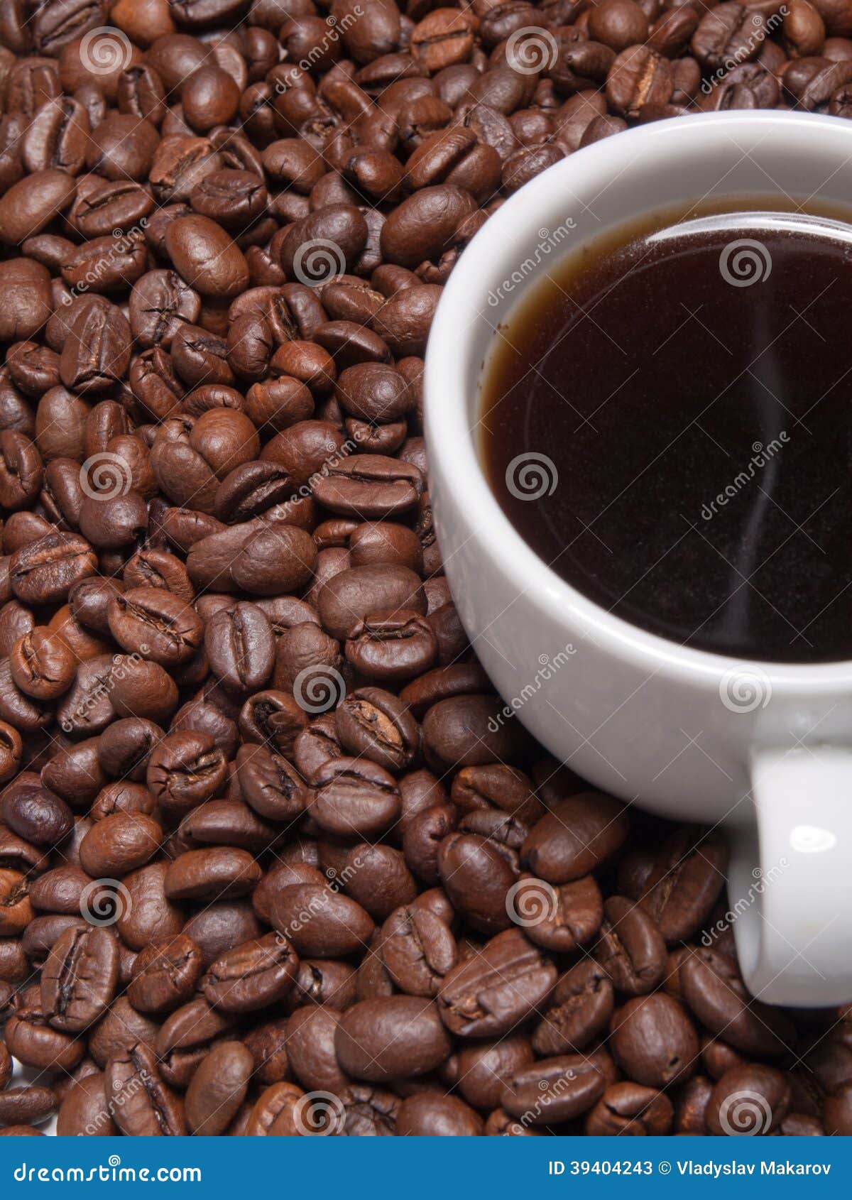A cup of coffe stock image. Image of aroma, vivacious - 39404243