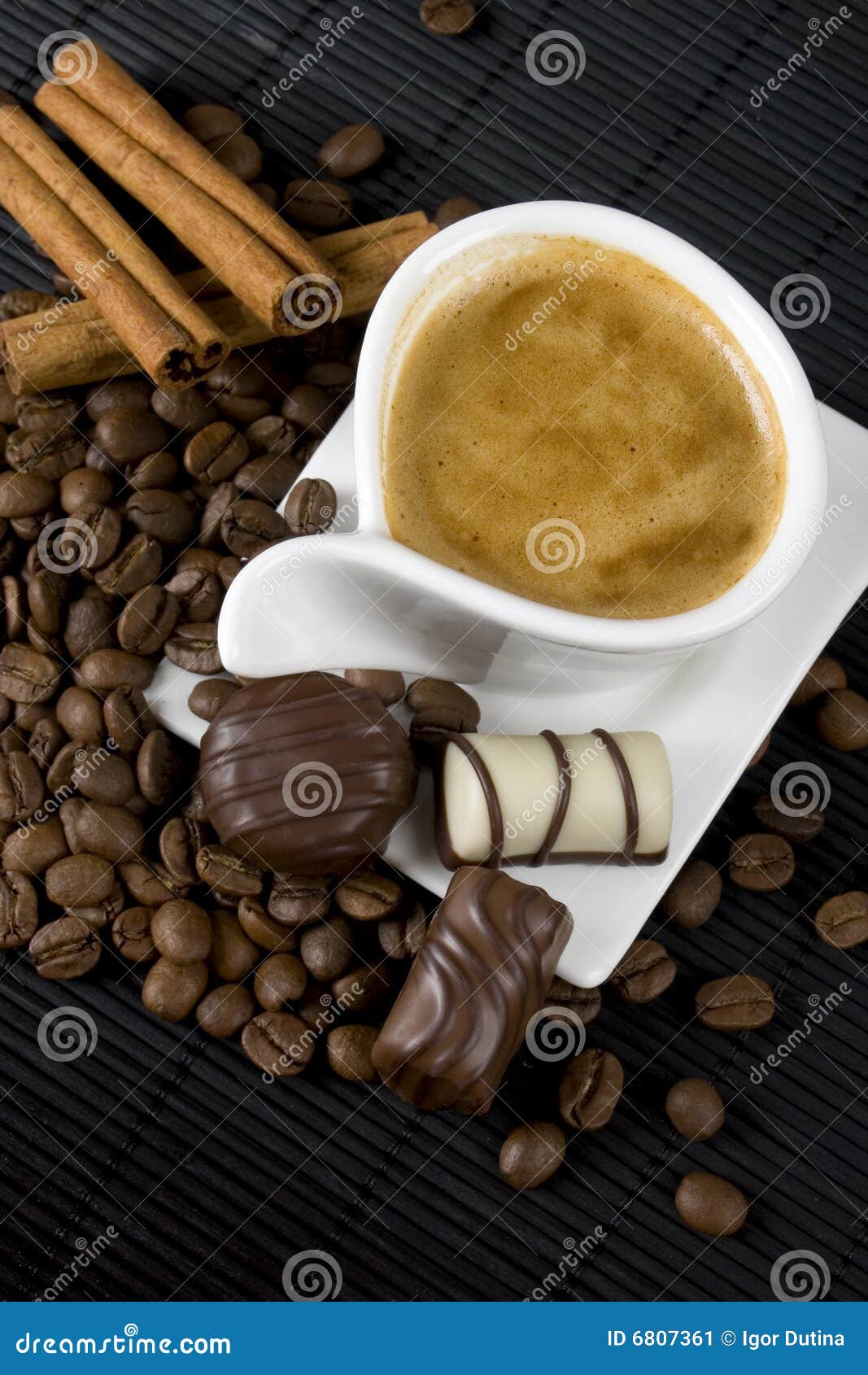 Cup of coffee stock image. Image of candy, italian, espresso - 6807361