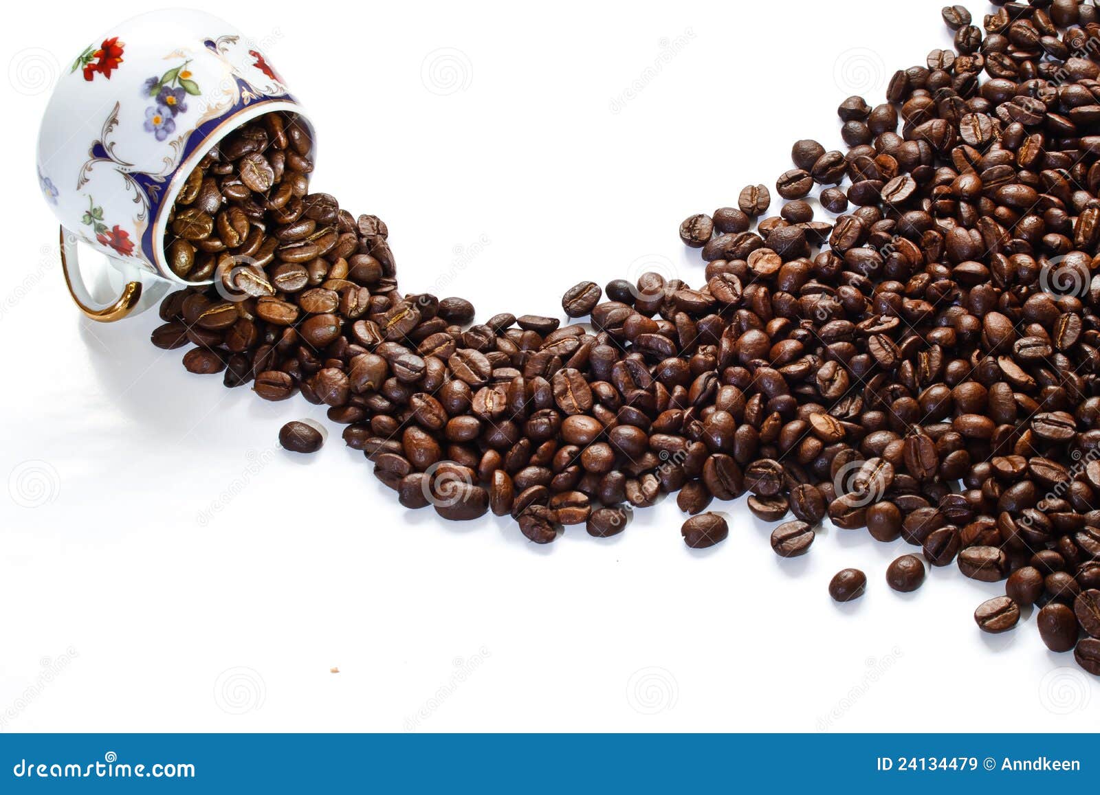 Cup and coffee beans stock image. Image of atmosphere - 24134479