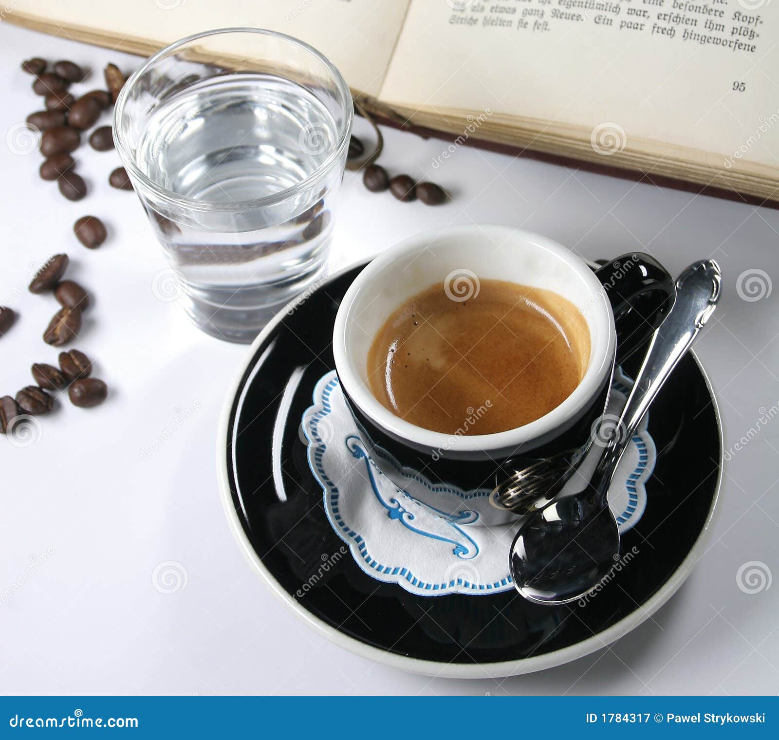 Cup of Coffee from the Express Stock Image - Image of sugar, time: 1784317