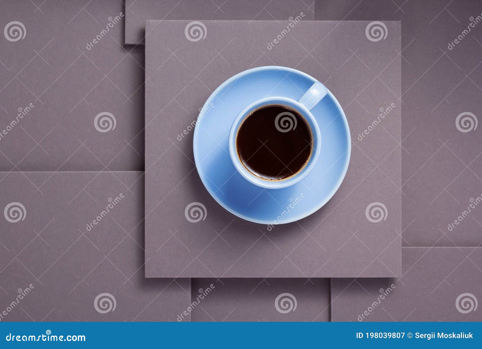 Cup of Coffee at Grey Background Texture Stock Image - Image of ...