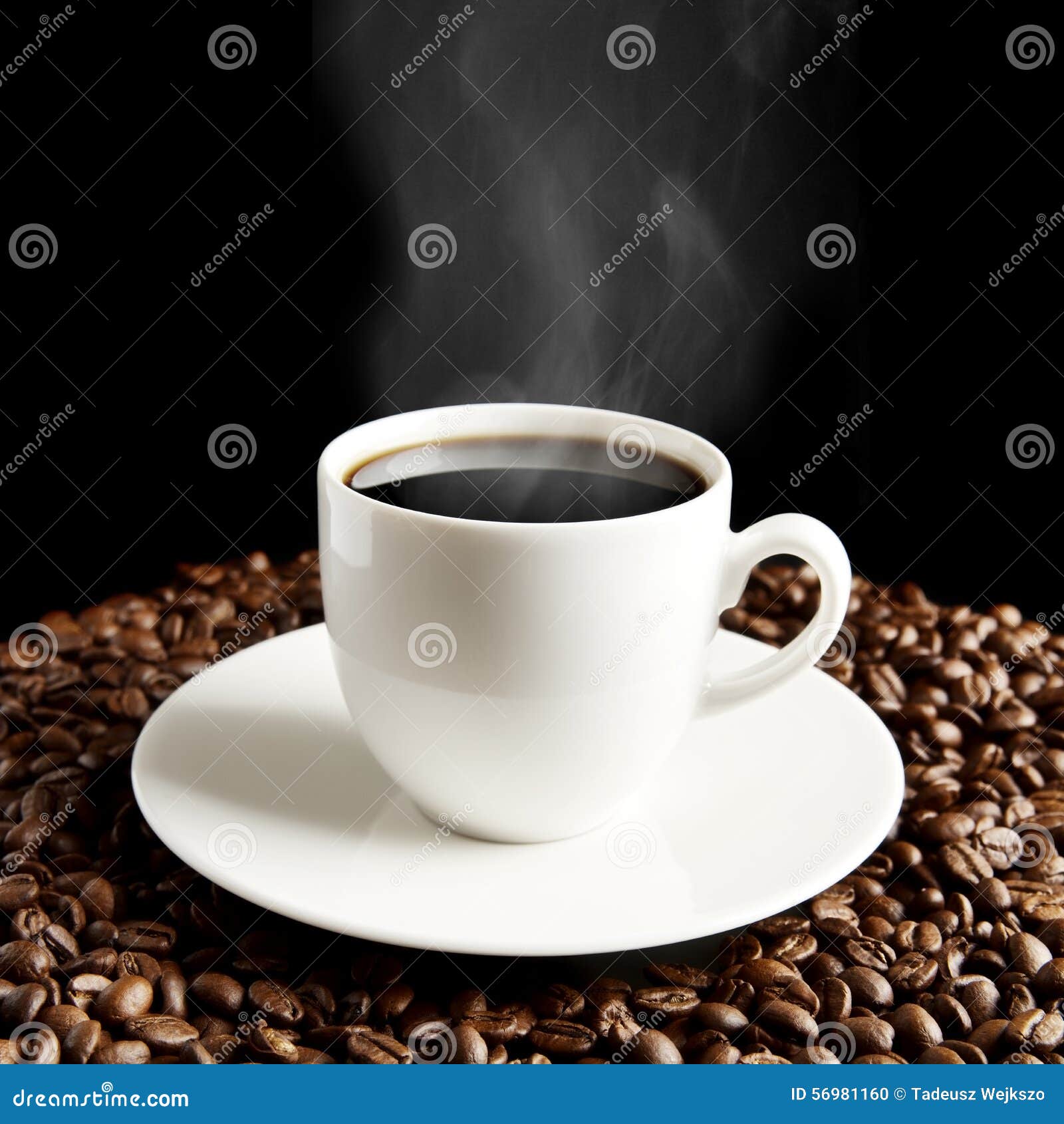Cup Coffee Haze Coffee Beans Black Stock Photos - Free & Royalty-Free ...