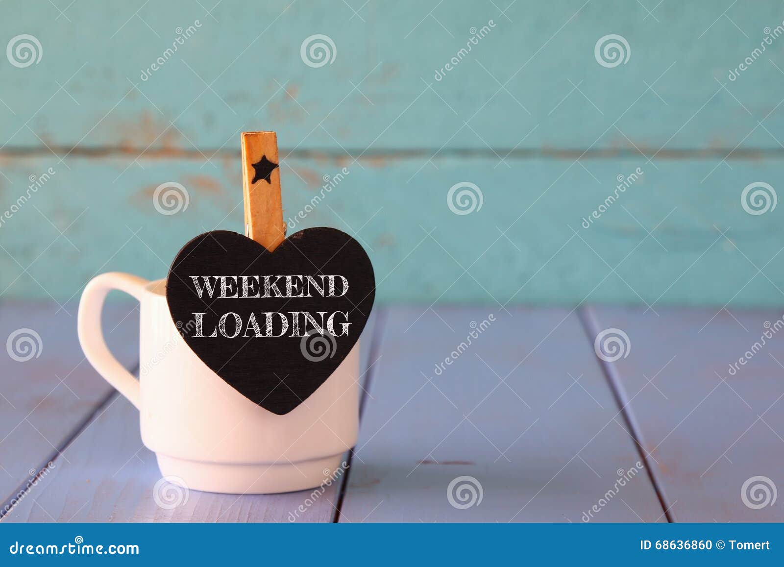 Weekend Loading Word On Blurred In Shopping Mall Background Royalty ...