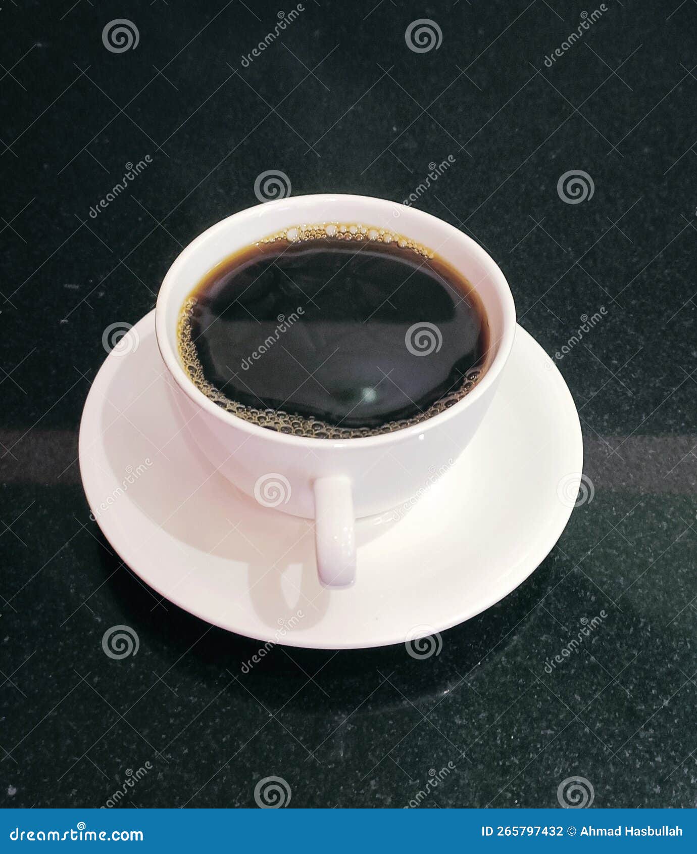A Cup of Coffee on Marble Background Stock Photo - Image of saucer ...