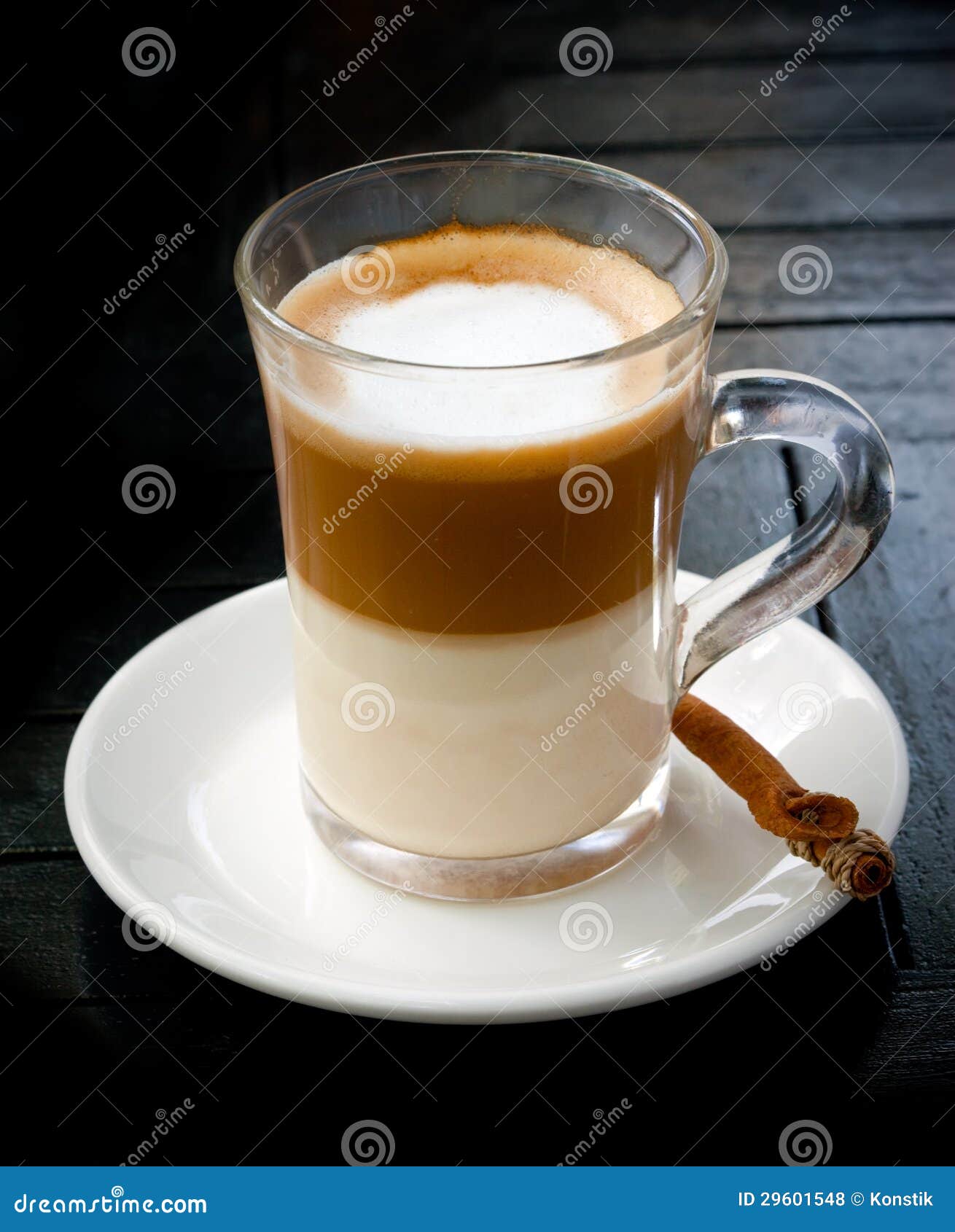 Cup from coffee with milk stock photo. Image of color - 29601548
