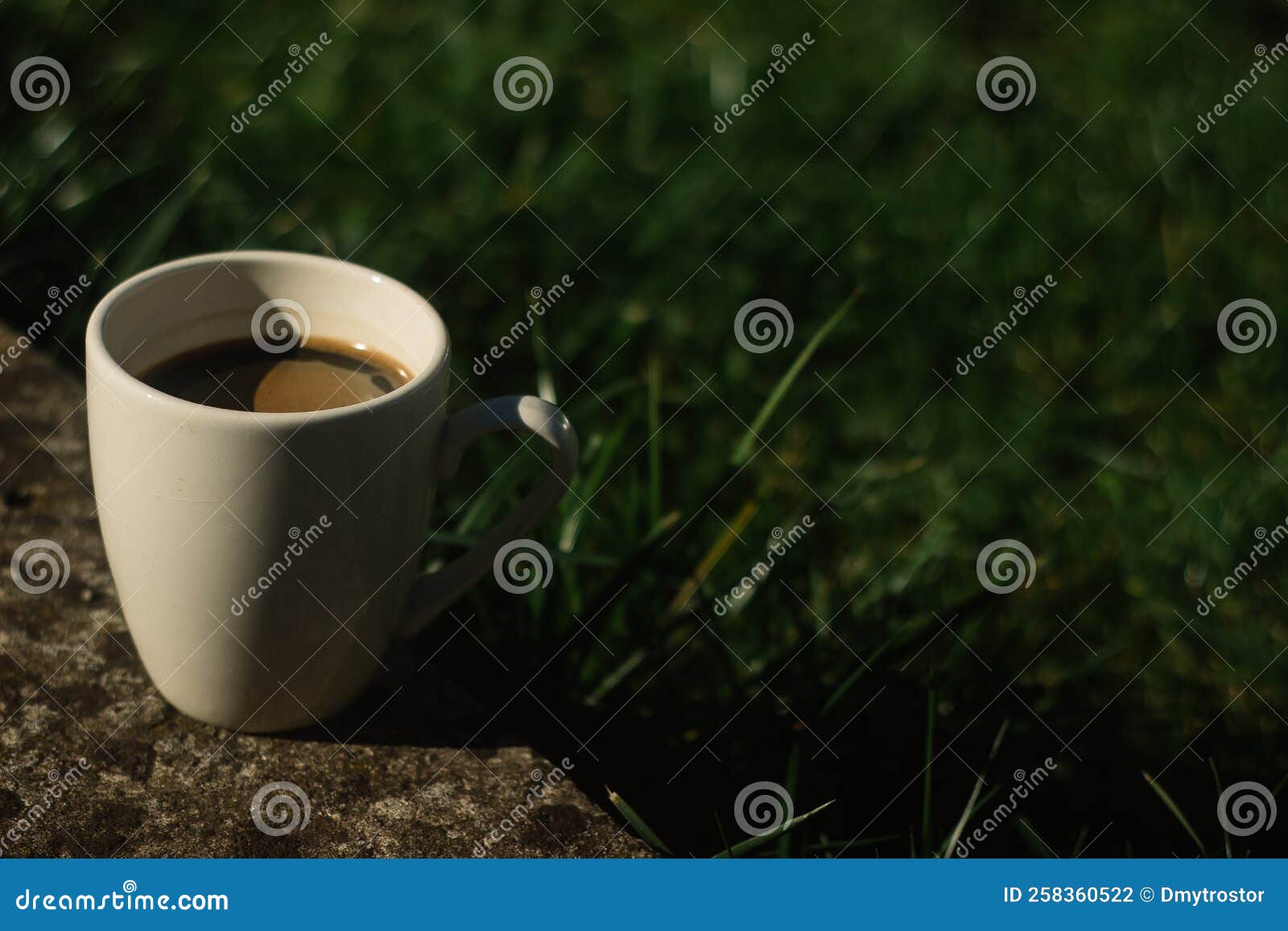 Cup of Coffee in the Morning. Espresso Coffee Stock Photo - Image of ...
