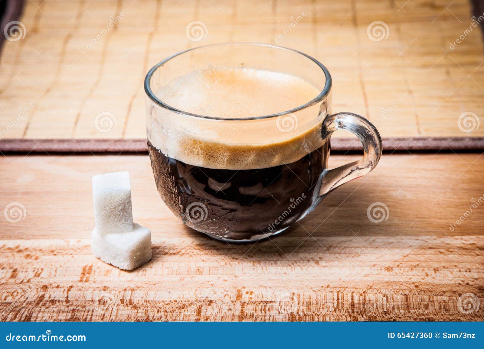 Cup of coffee side view stock photo. Image of glass, cafe - 65427360