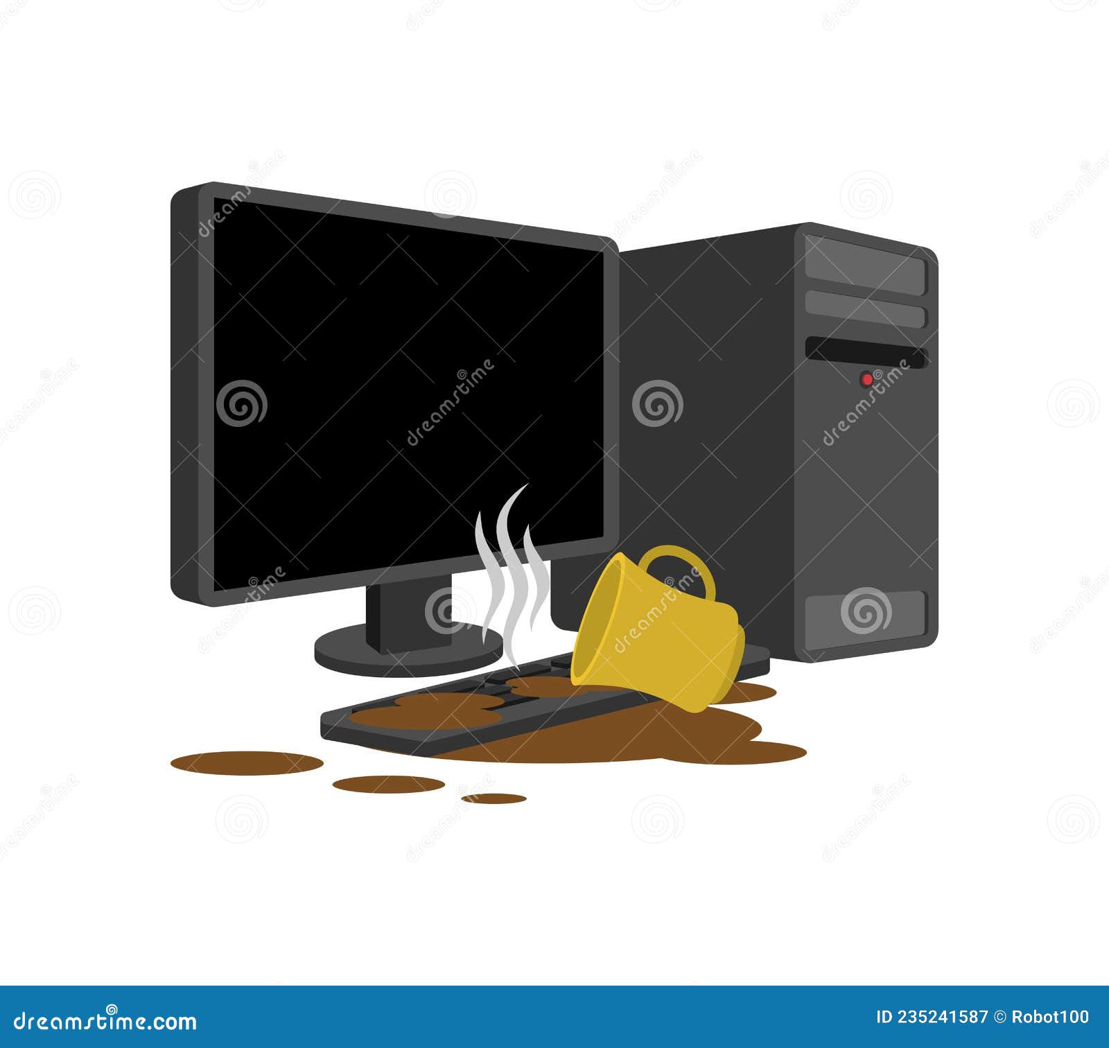 Spoiled Pc Stock Illustrations – 5 Spoiled Pc Stock Illustrations ...