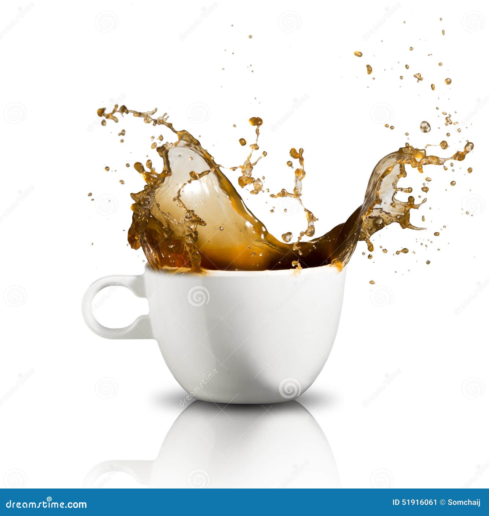 Coffee Splash Stock Image | CartoonDealer.com #50196715