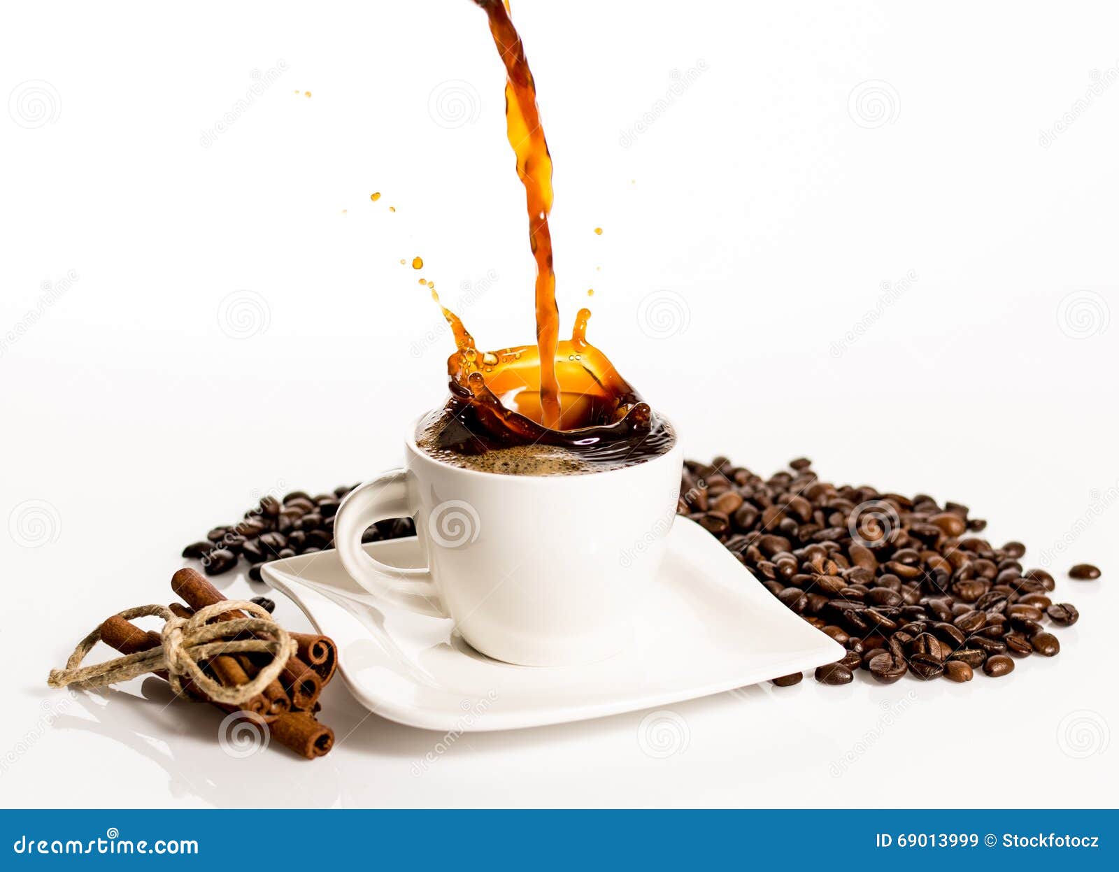 Coffee Cup With Splash