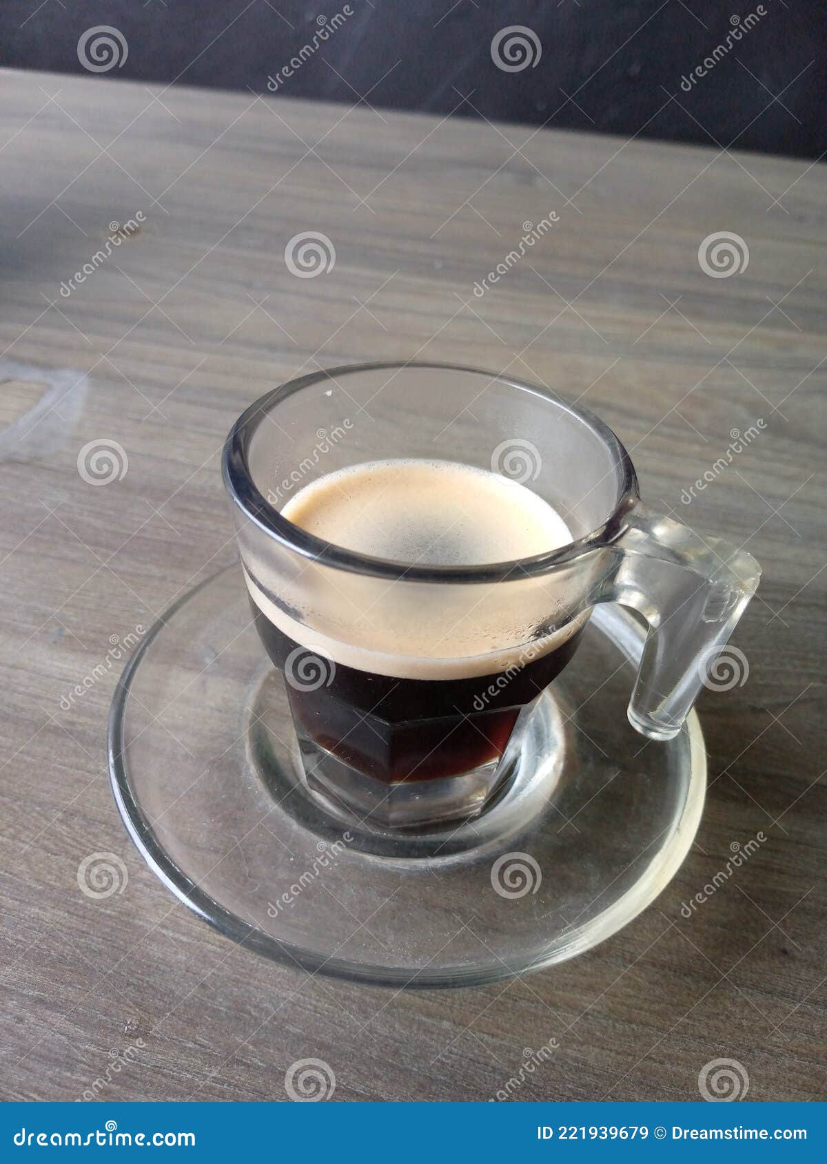 A cup coffee on a table stock image. Image of table - 221939679