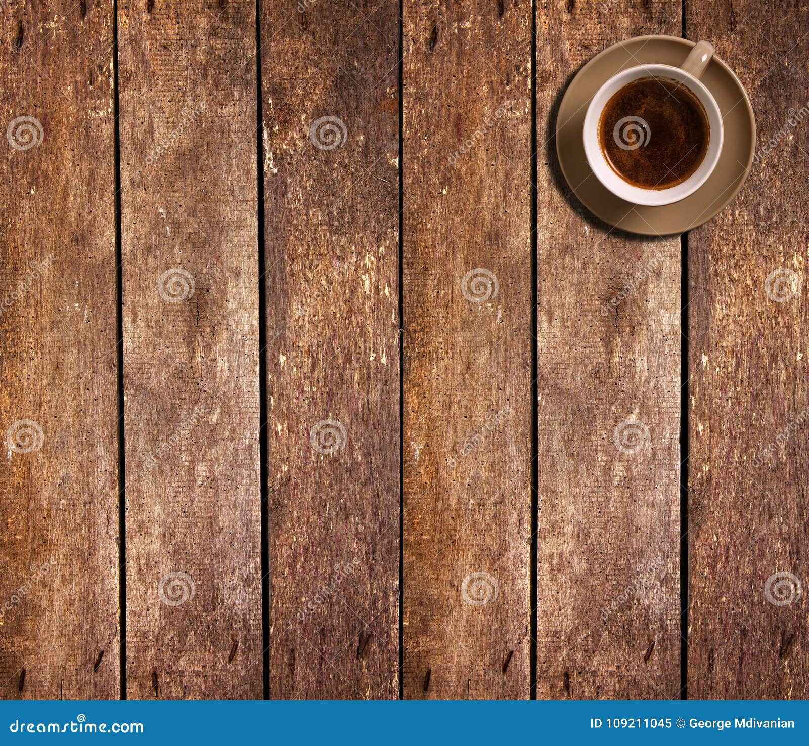 Cup of coffee on table stock image. Image of color, espresso - 109211045