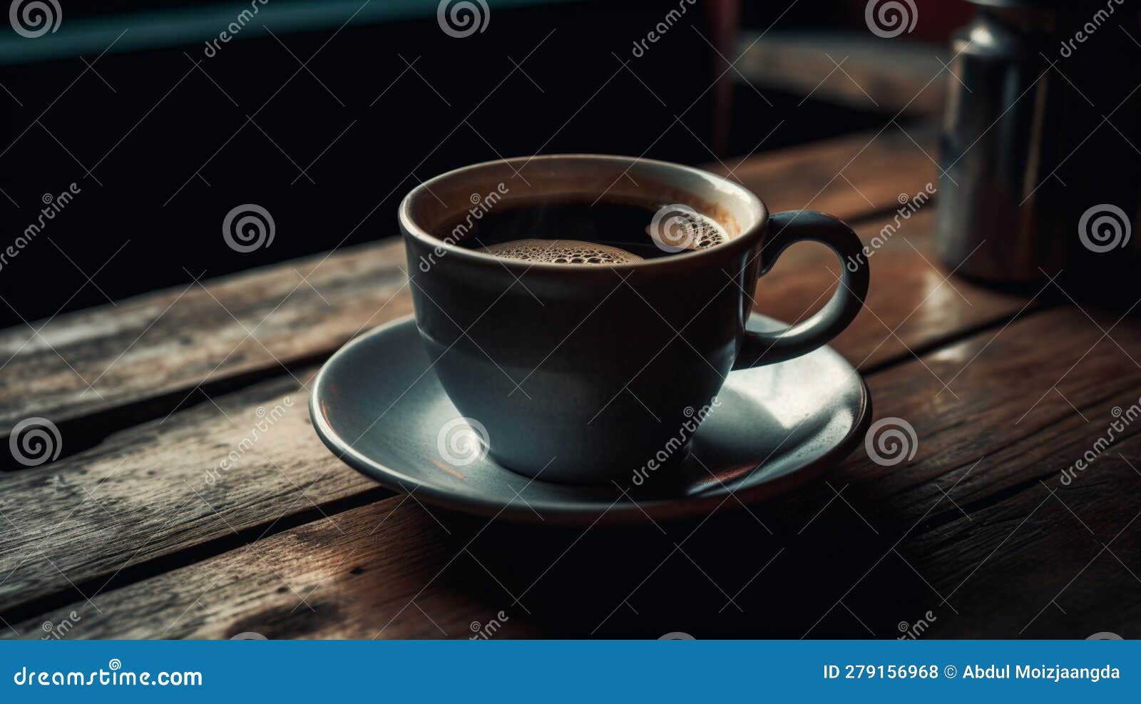 A Cup of Coffee To Keep You Focused Stock Illustration - Illustration ...