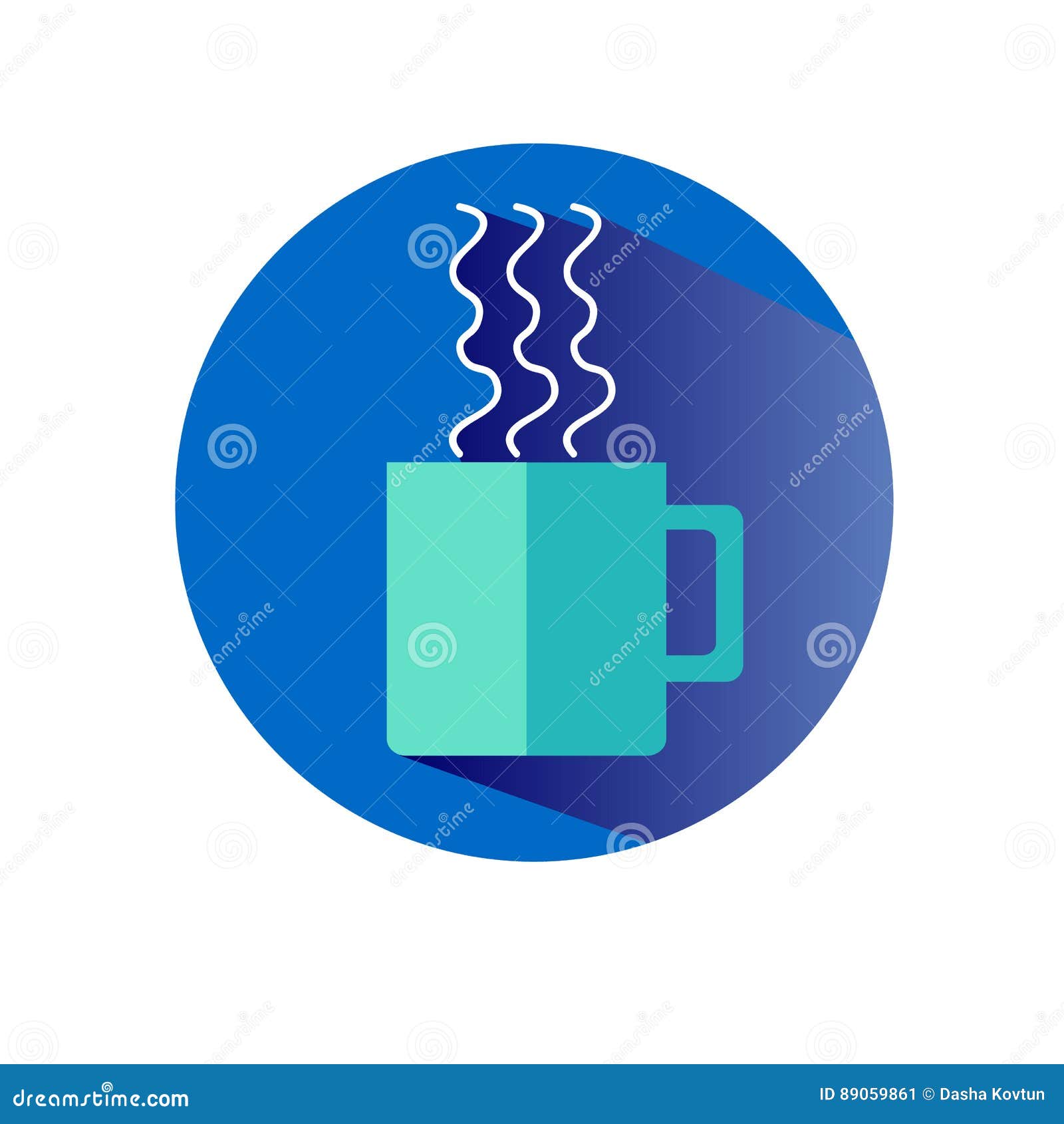 Cup Coffee Vector Drink Espresso Icon Stock Vector - Illustration of ...
