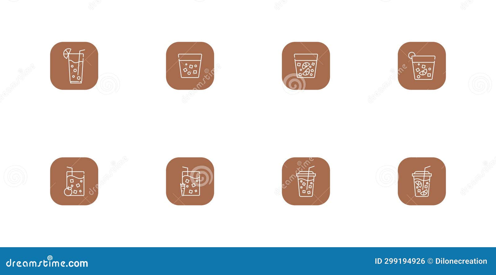 Cup and Drink Icon Set stock vector. Illustration of isolated - 299194926 Cup and Drink Icon Set stock vector. Illustration of isolated - 299194926
