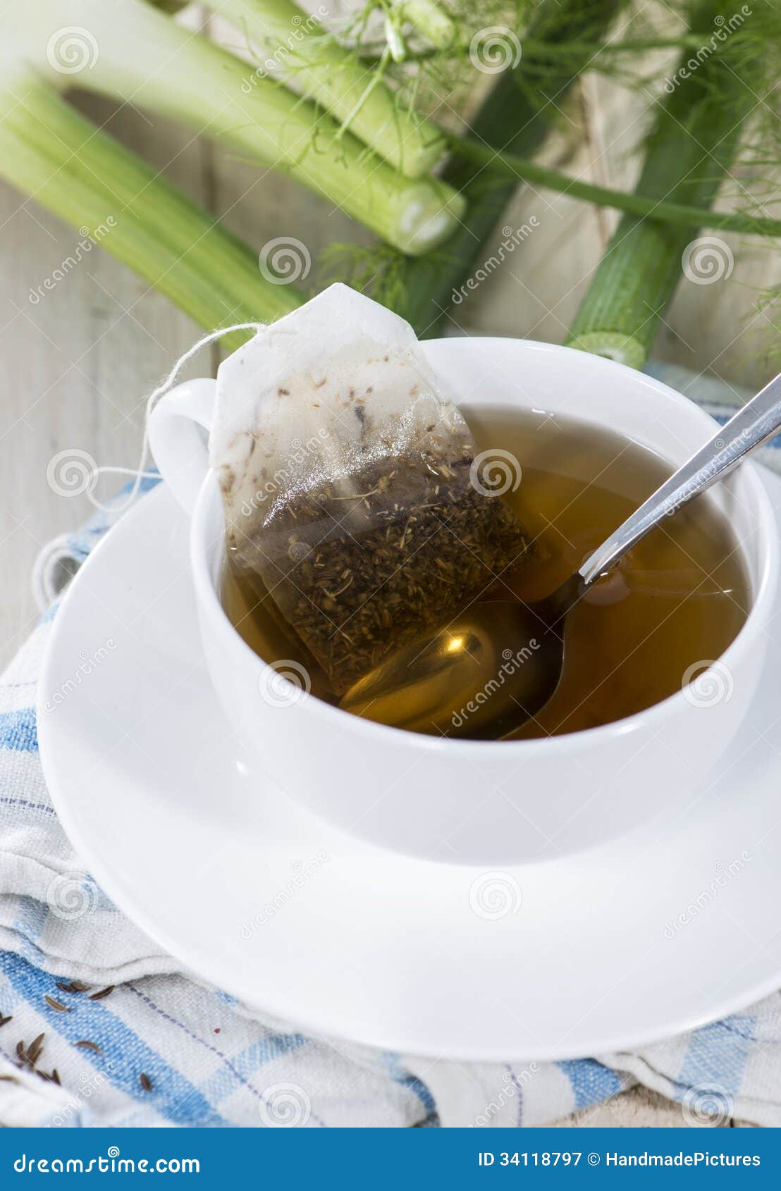 Cup of Fennel Tea stock image. Image of natural, spice - 34118797
