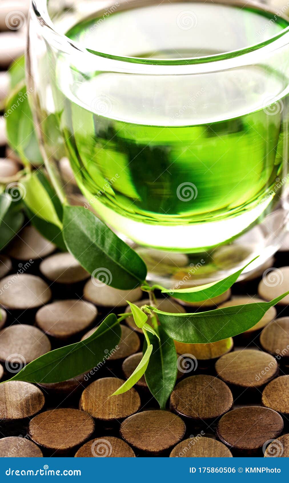 Cup of Fresh Tea, Fresh Tea Leaves Stock Photo - Image of teacup ...