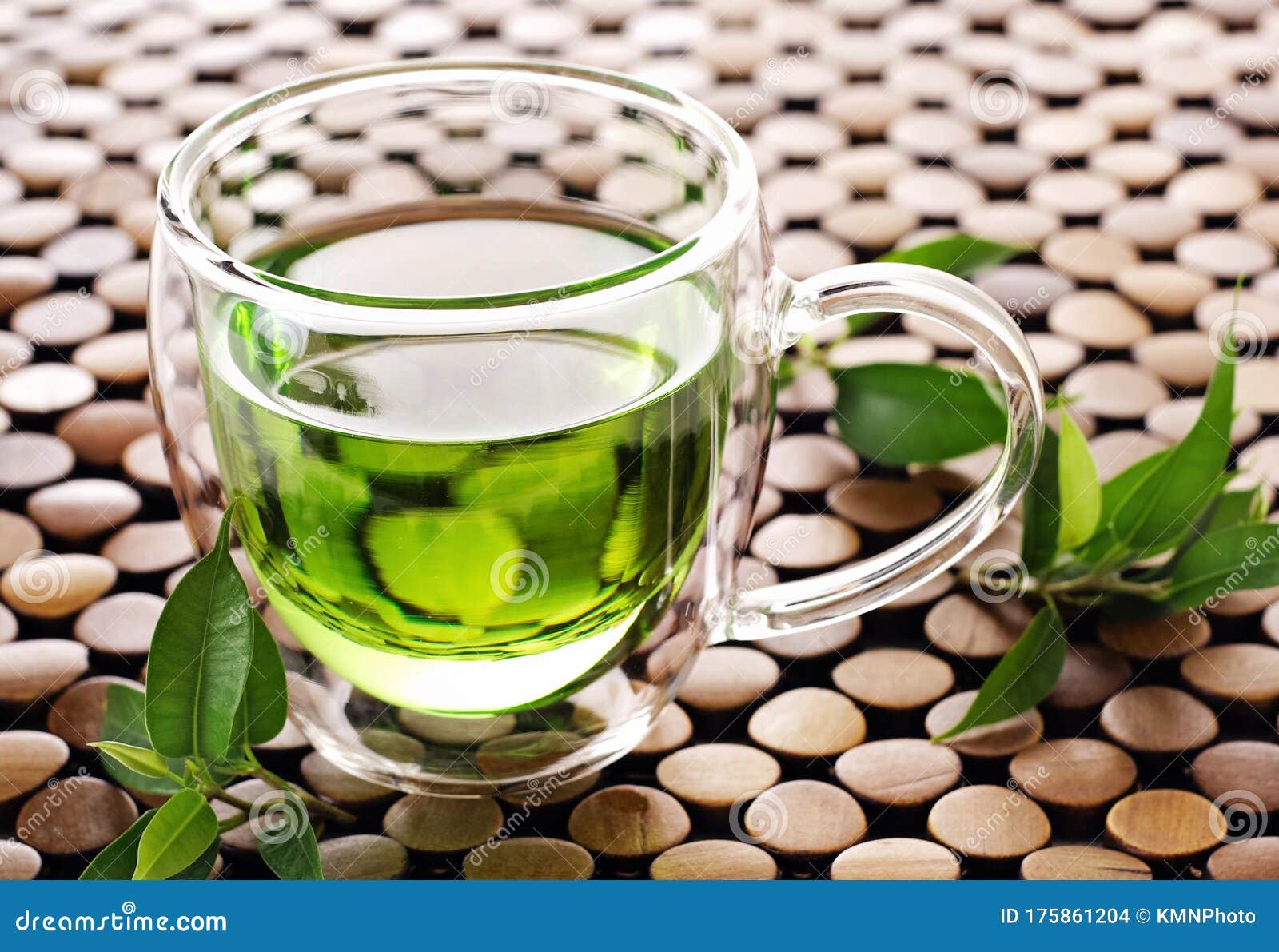 Cup of Fresh Tea, Fresh Tea Leaves Stock Photo - Image of herbal, black ...