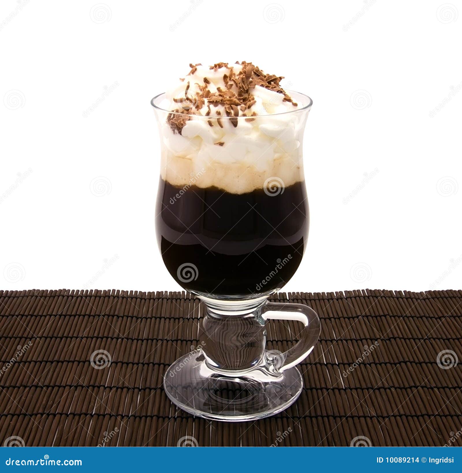 Cup of Freshly Coffee Latte with Creams Stock Photo - Image of brown ...