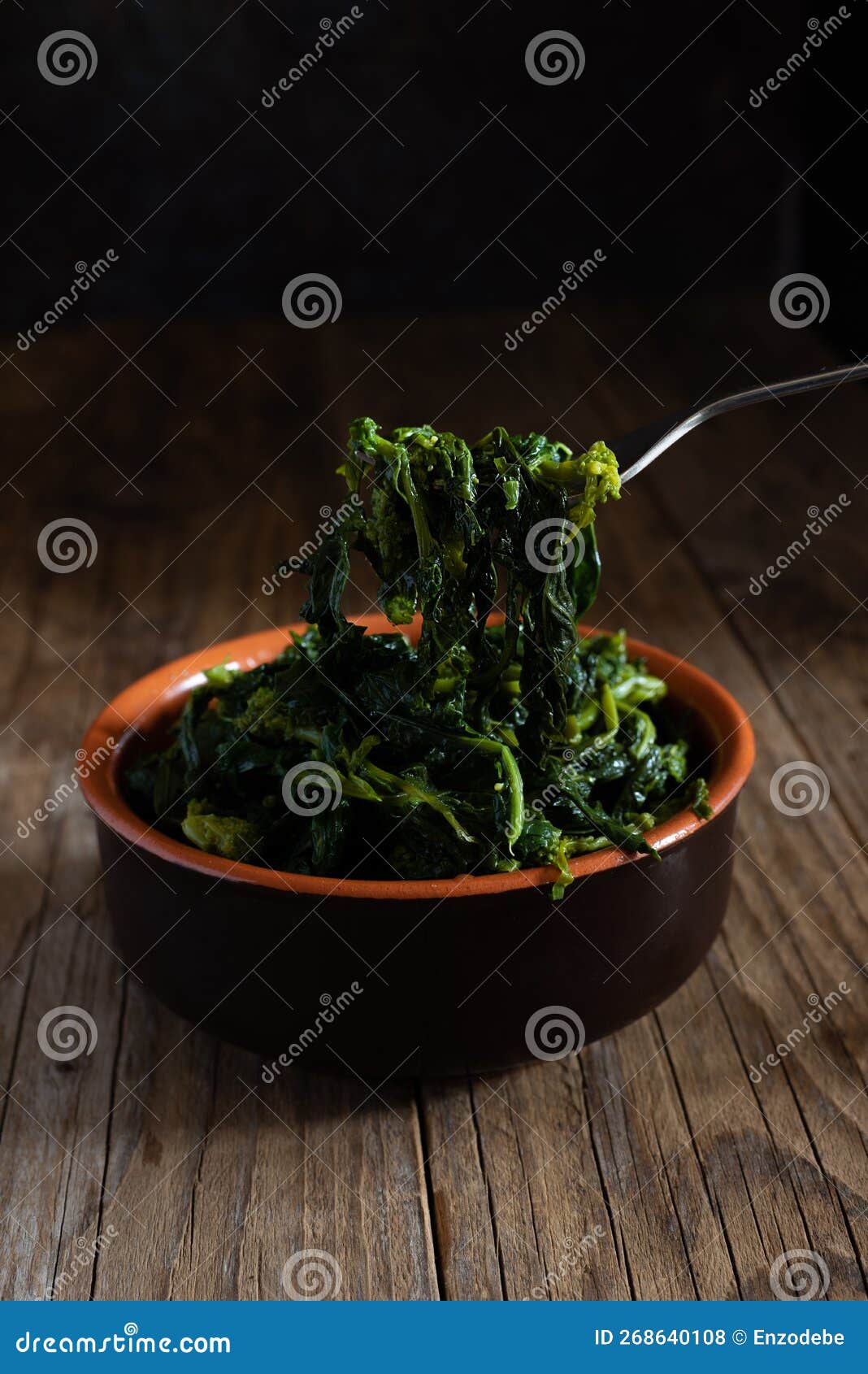 Fried Broccoli Called Friarielli Typical Neapolitan Food Stock Photo ...
