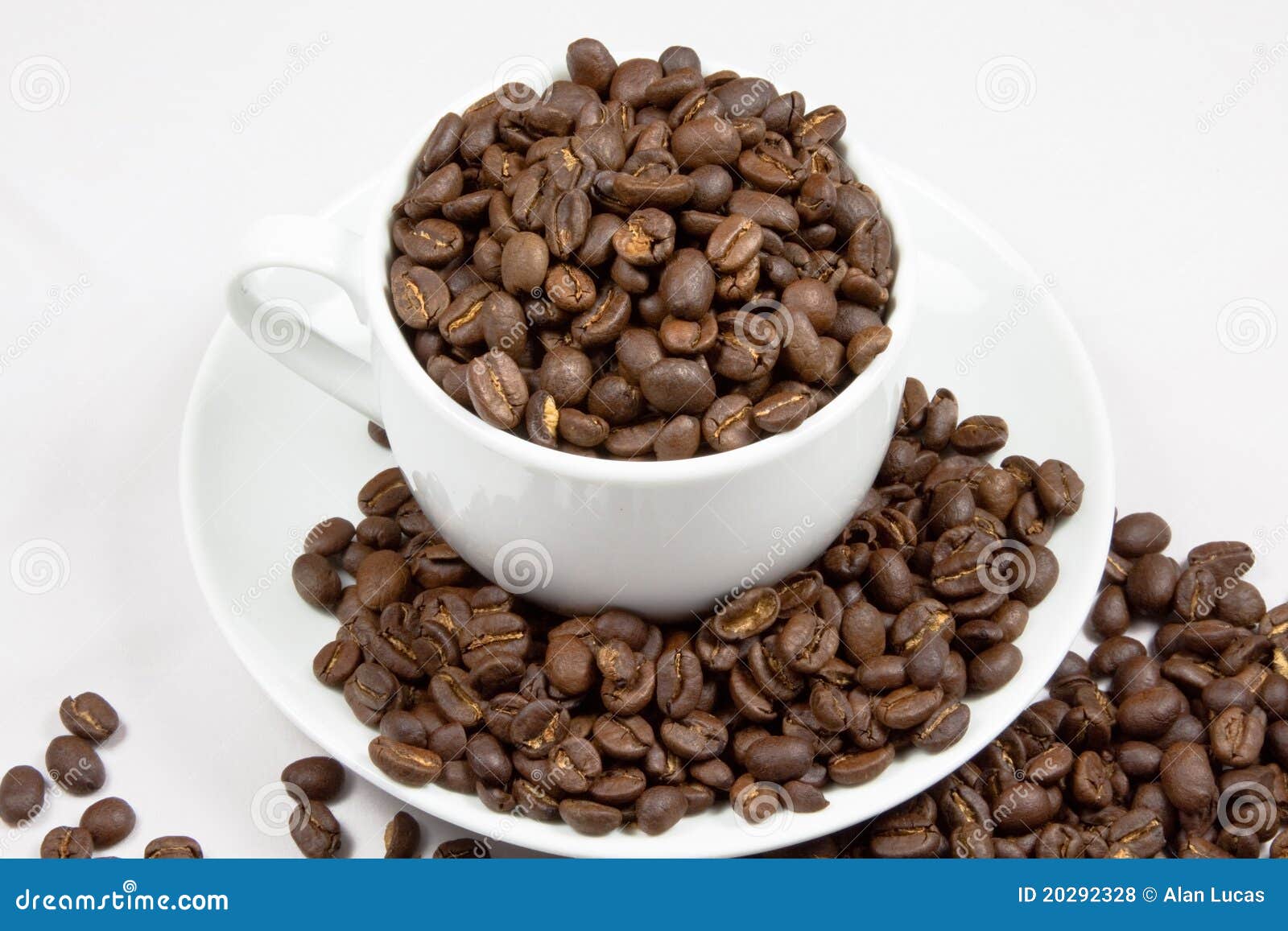 Cup Full of Coffee stock photo. Image of texture, close - 20292328