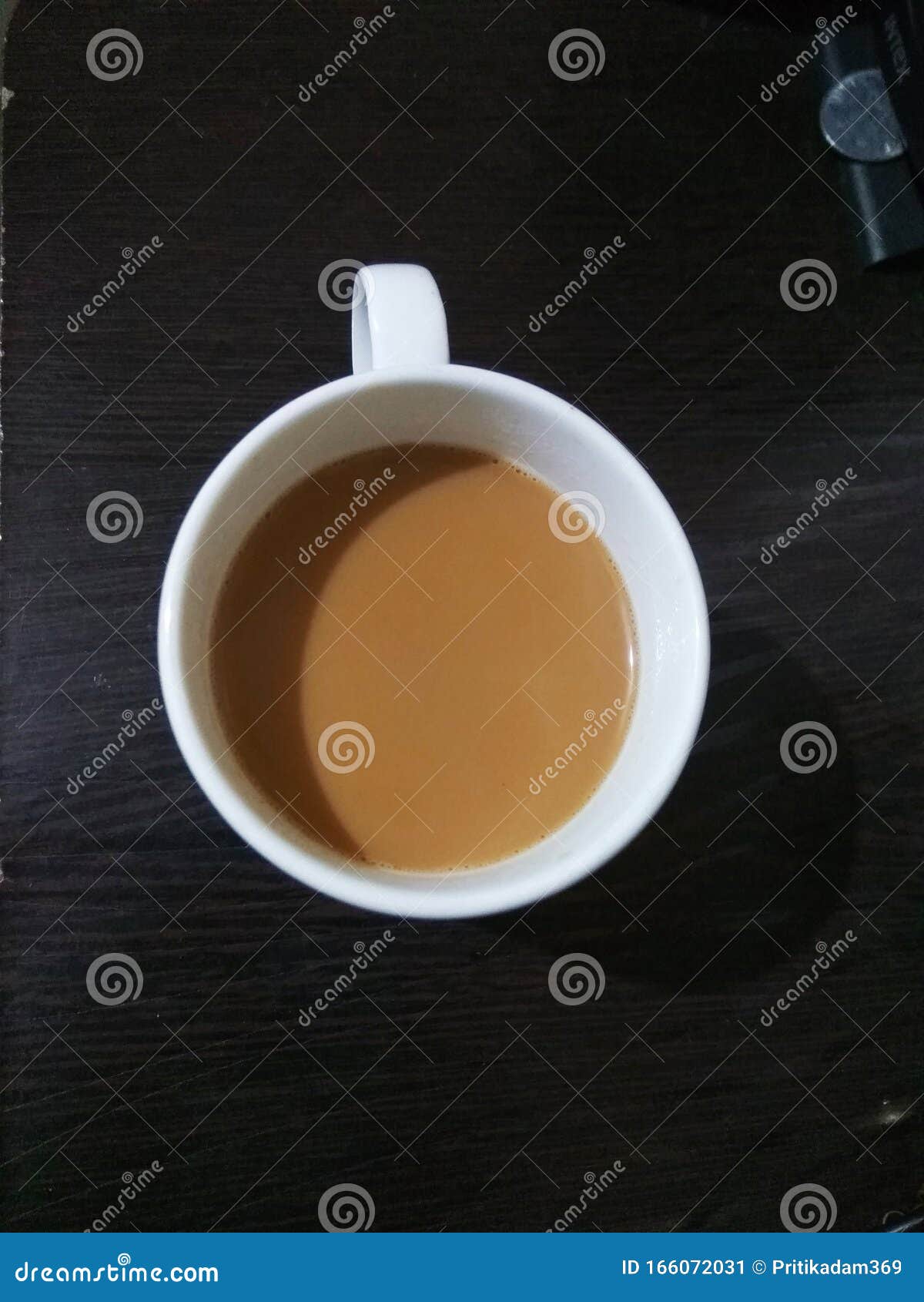 Cup full of tea in it stock image. Image of coffee, filled - 166072031