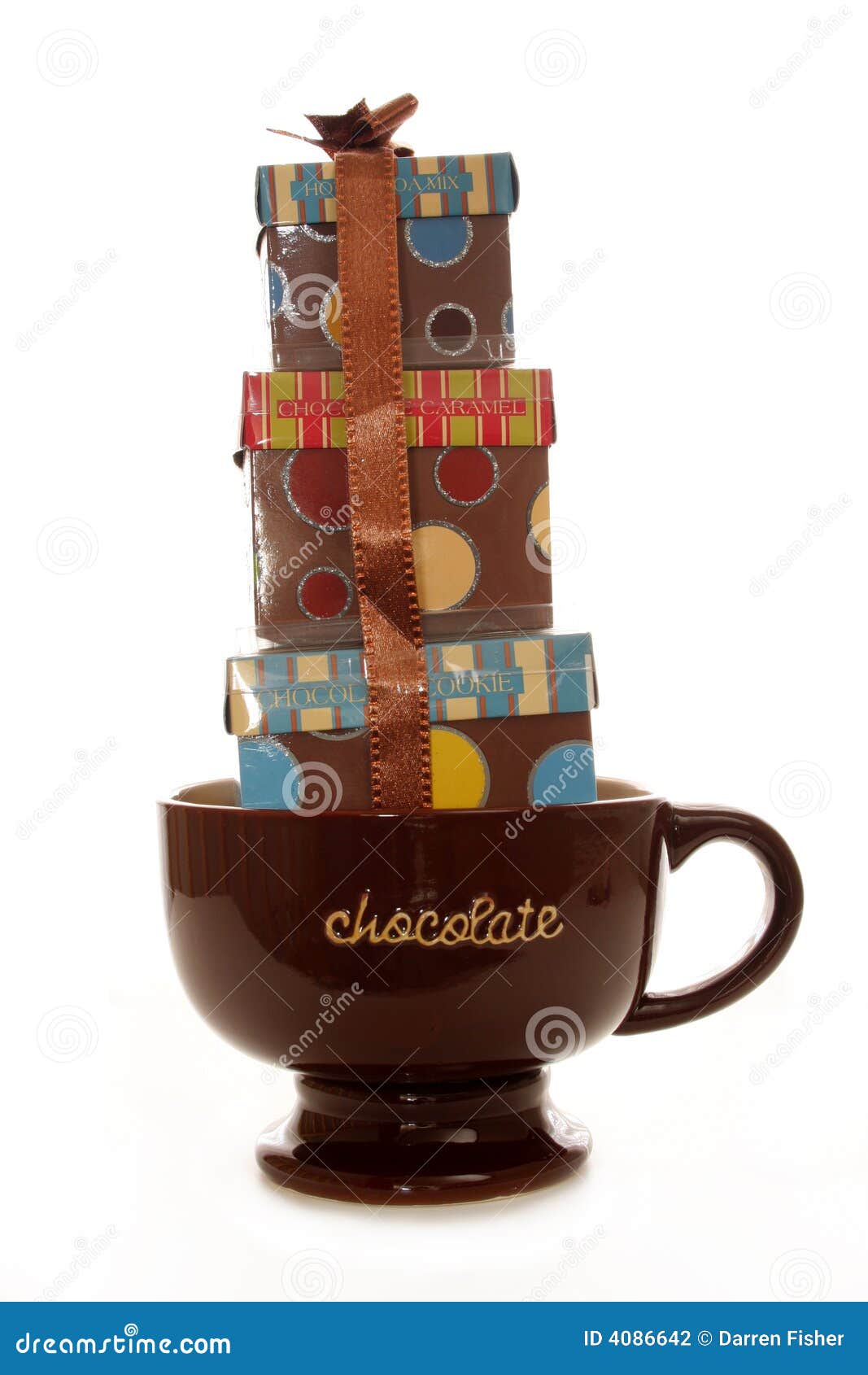 Cup of Gifts stock photo. Image of packages, celebration - 4086642