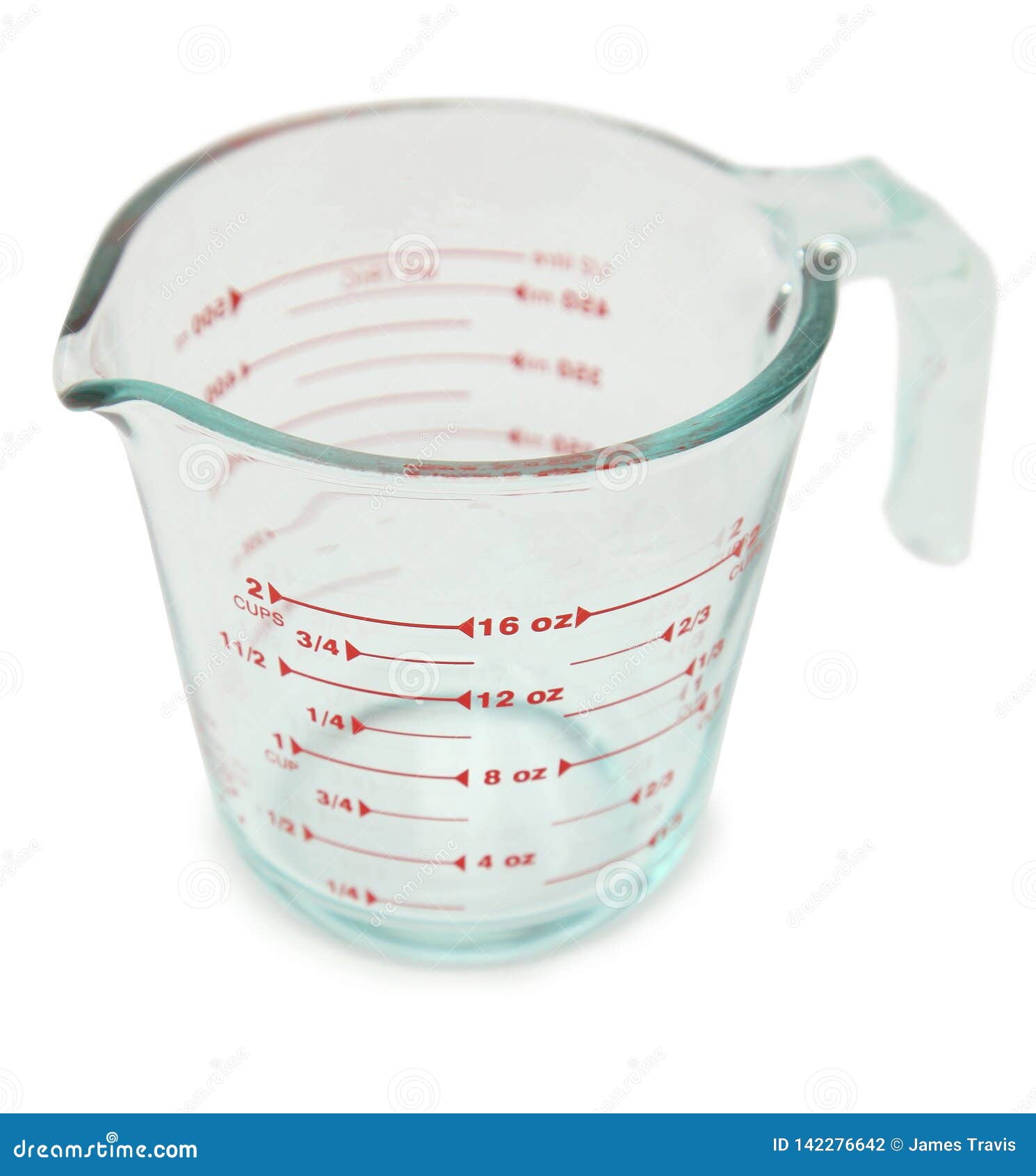 2 Cup Glass Measuring Cup stock photo. Image of kitchen - 142276642