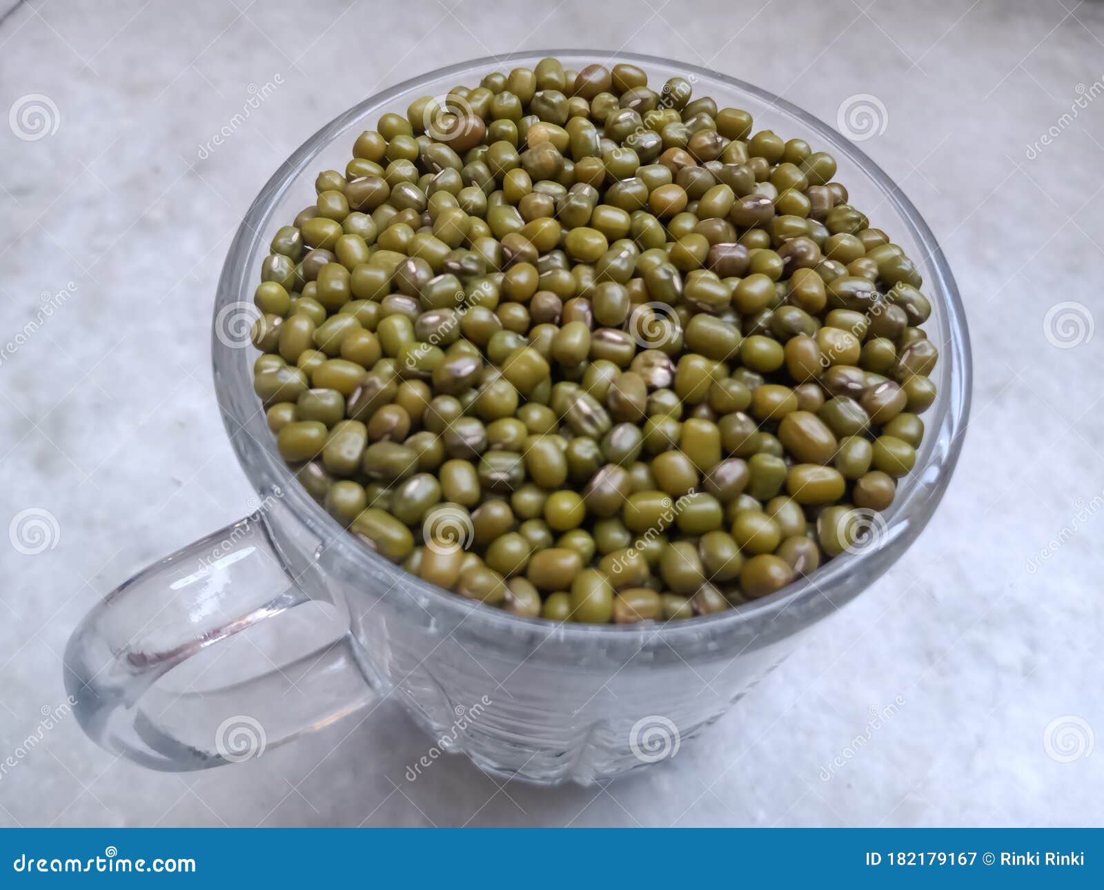 This is cup of green gram stock image. Image of green - 182179167