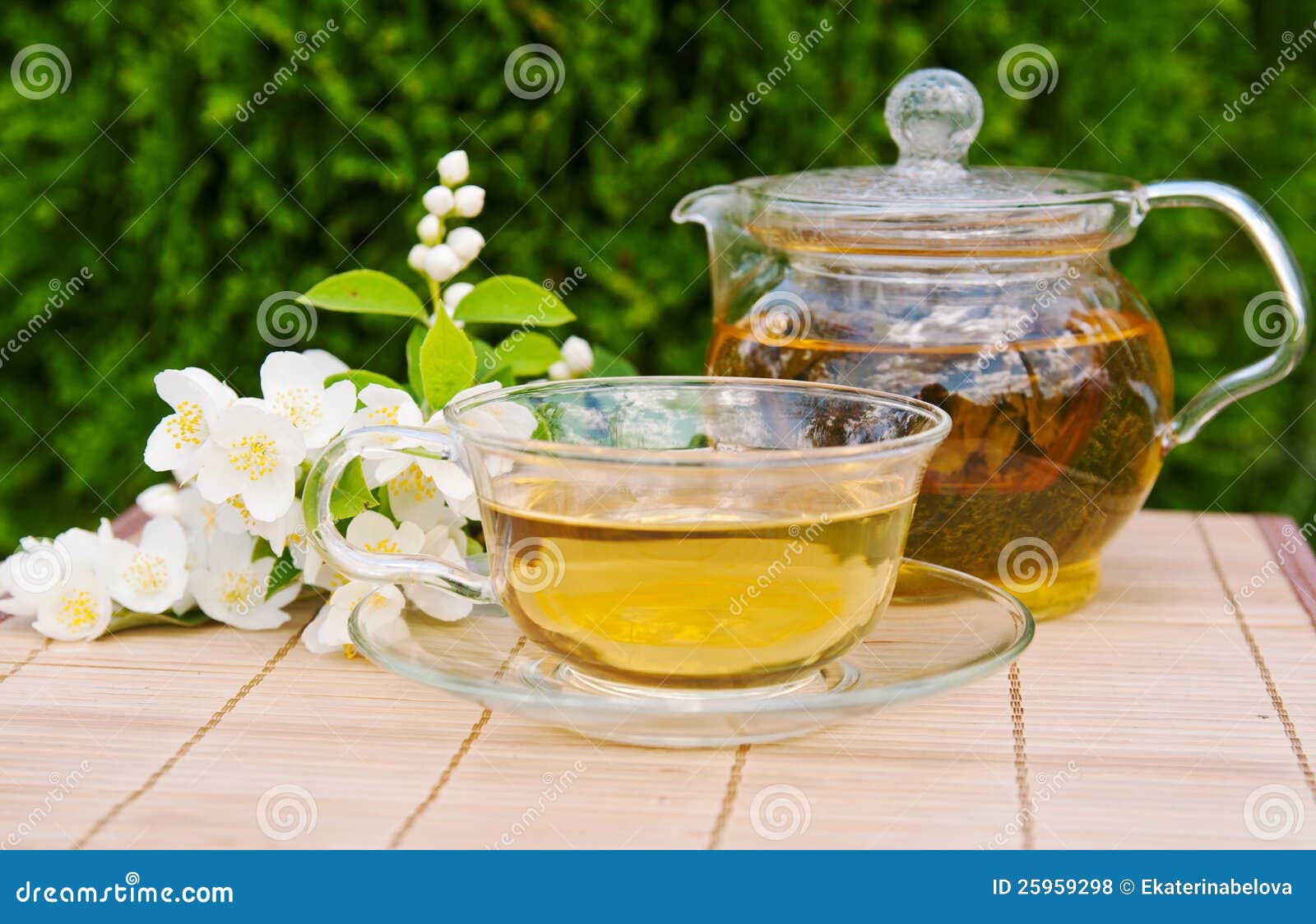 Cup of green tea stock photo. Image of chinese, japanese - 25959298