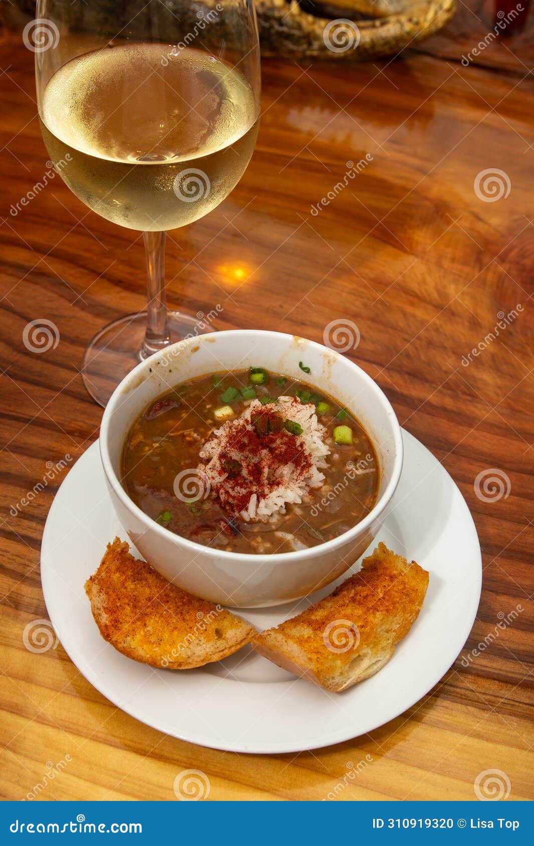 Cup of Gumbo stock photo. Image of food, consumable - 310919320