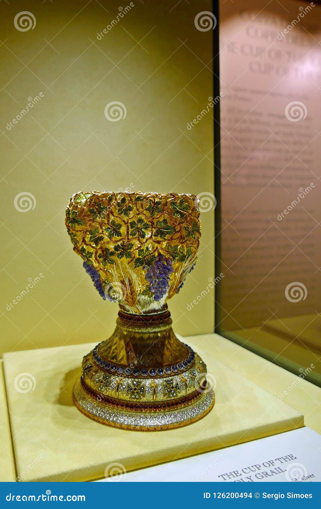 The Cup of the Holy Grail Cup Editorial Stock Image - Image of ...