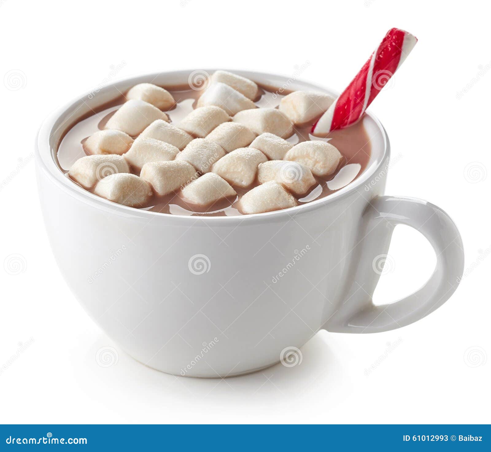 Cup of hot cocoa stock image. Image of sweet, christmas - 61012993