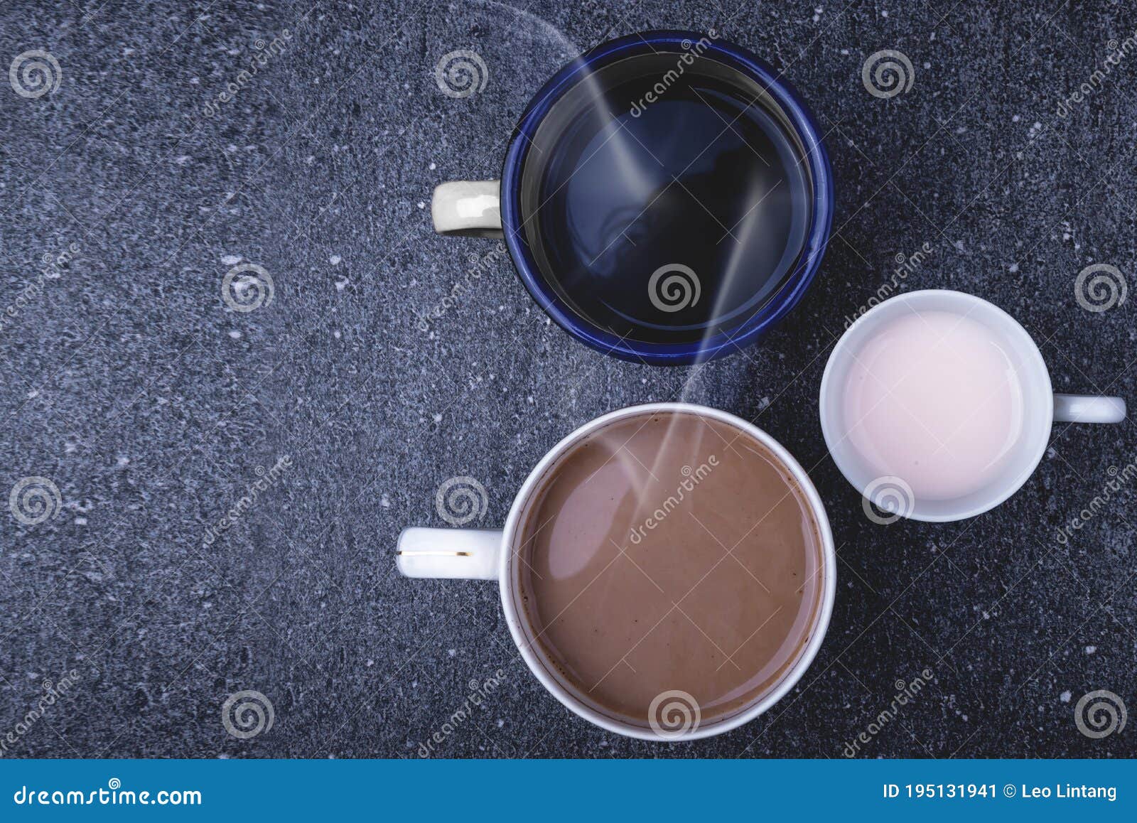 Cup of Hot Coffee with Different Taste Stock Image - Image of healthy ...