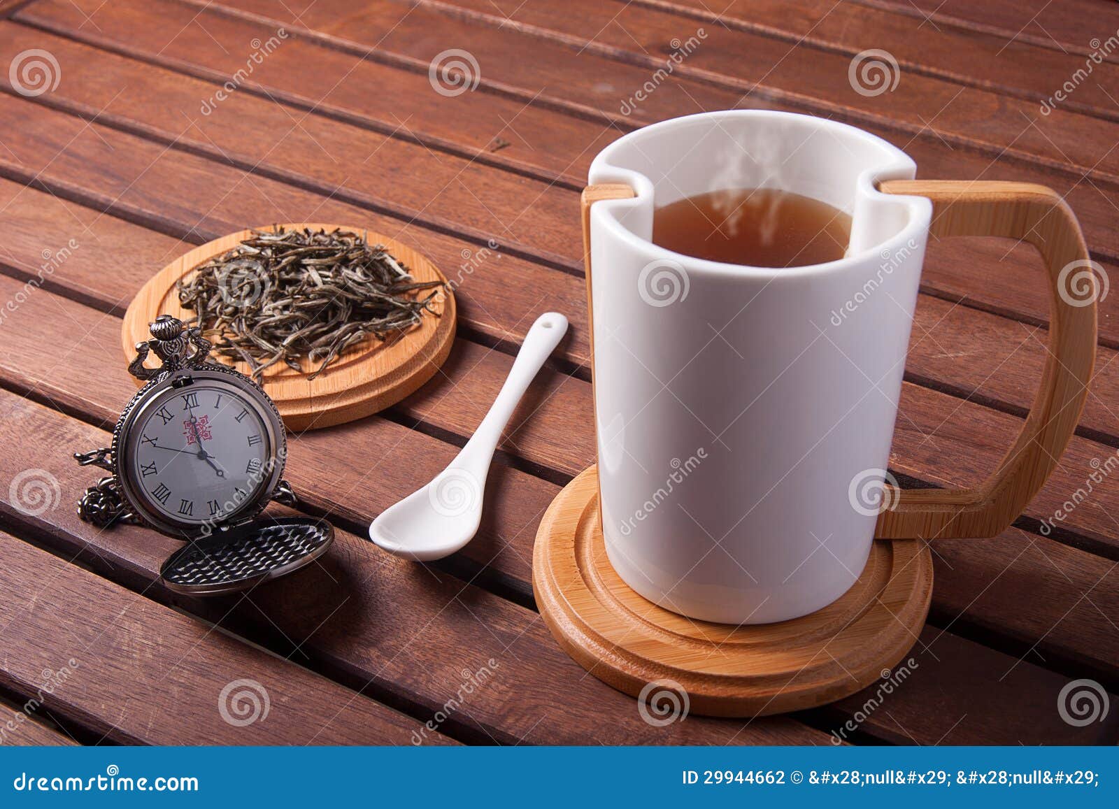 Tea time stock photo. Image of steam, porcelain, five - 29944662