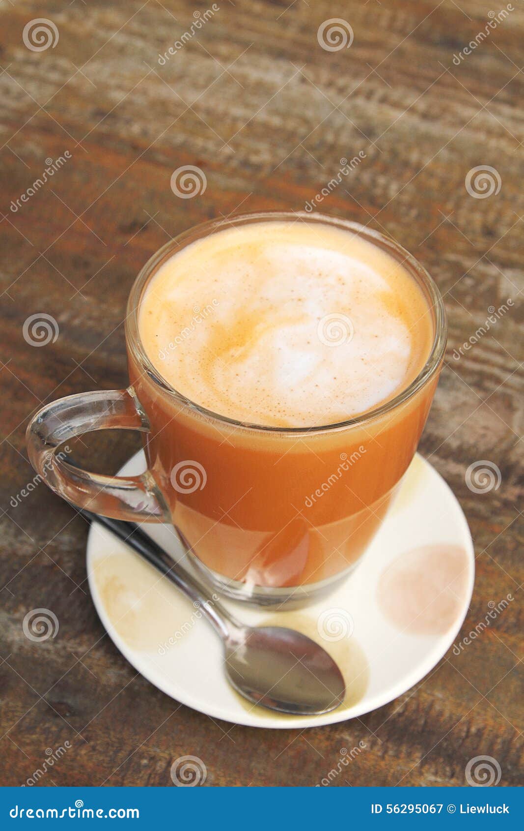 Cup of hot Thai tea stock image. Image of healthy, sweet - 56295067
