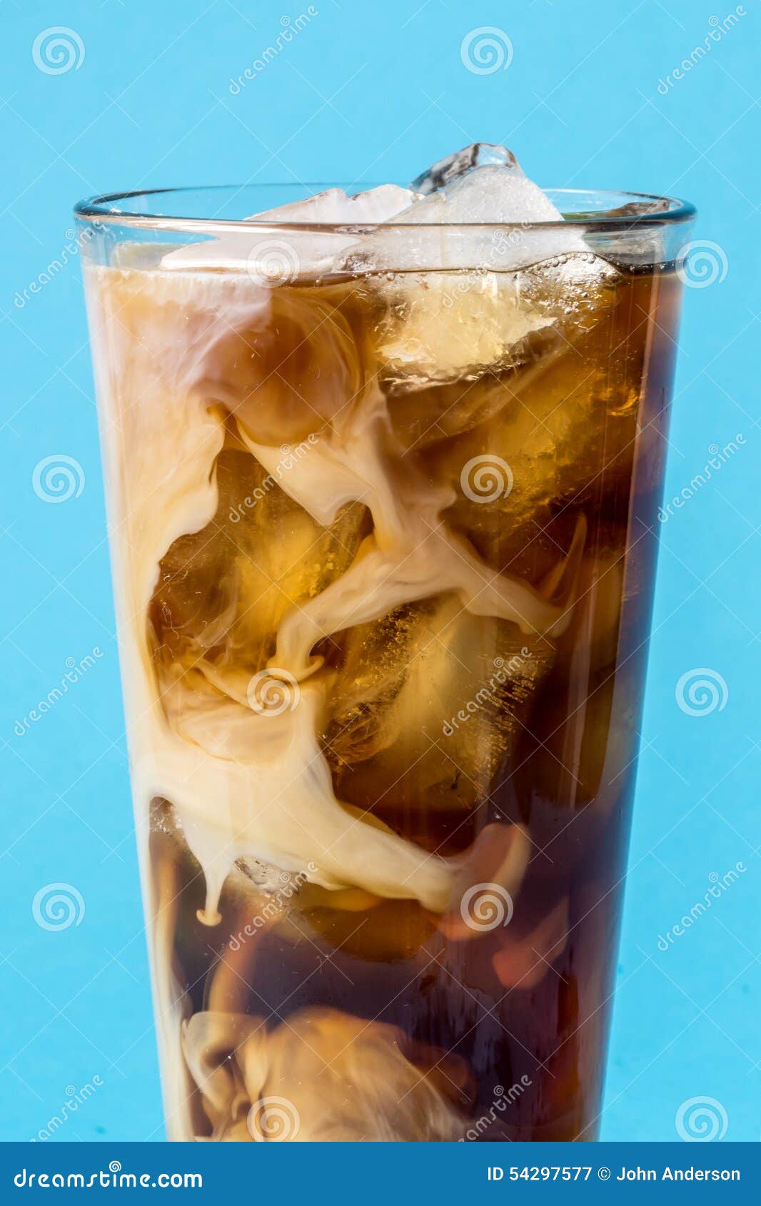Cup of iced coffee stock image. Image of coffee, beverage - 54297577