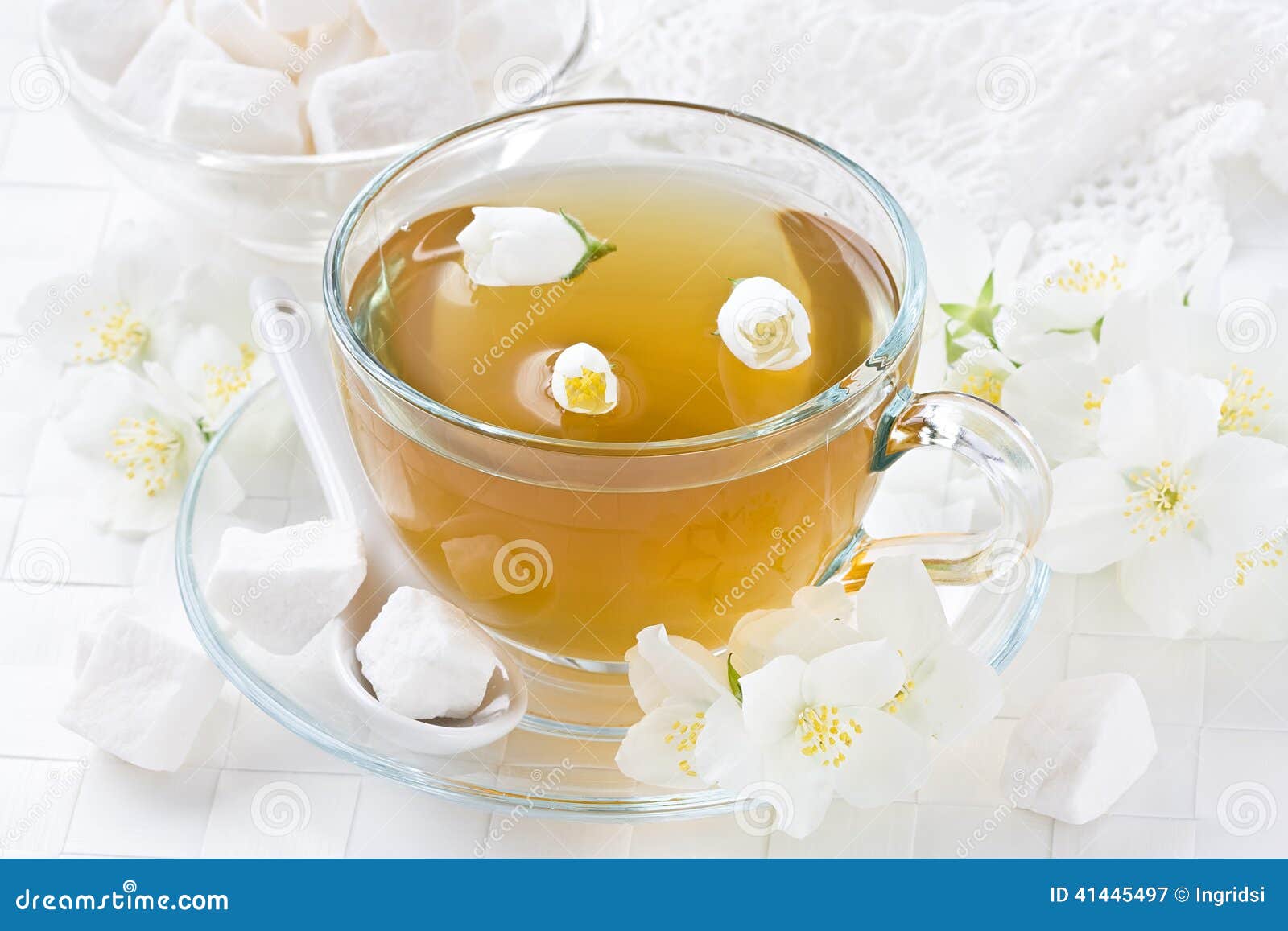 Cup jasmin tea stock image. Image of england, culinary - 41445497