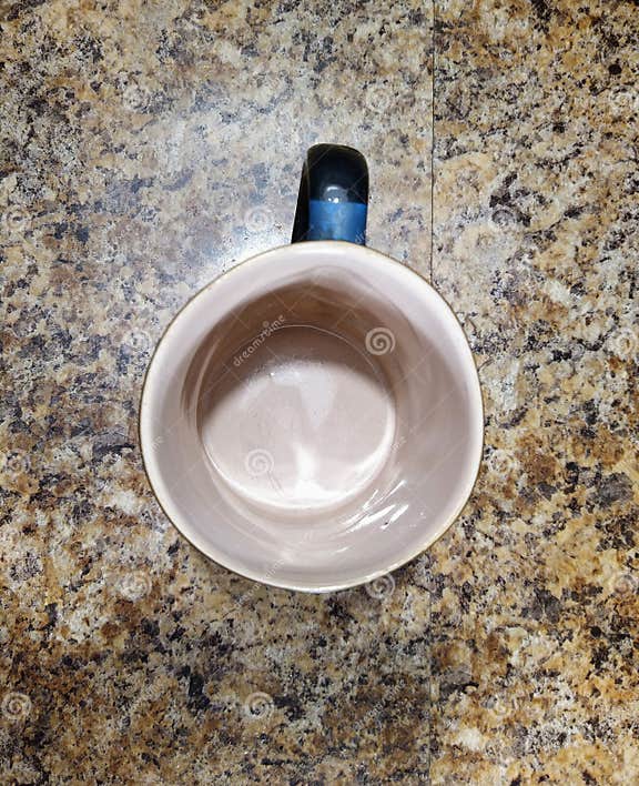 Cup on Kitchen Table Background Stock Image - Image of background ...