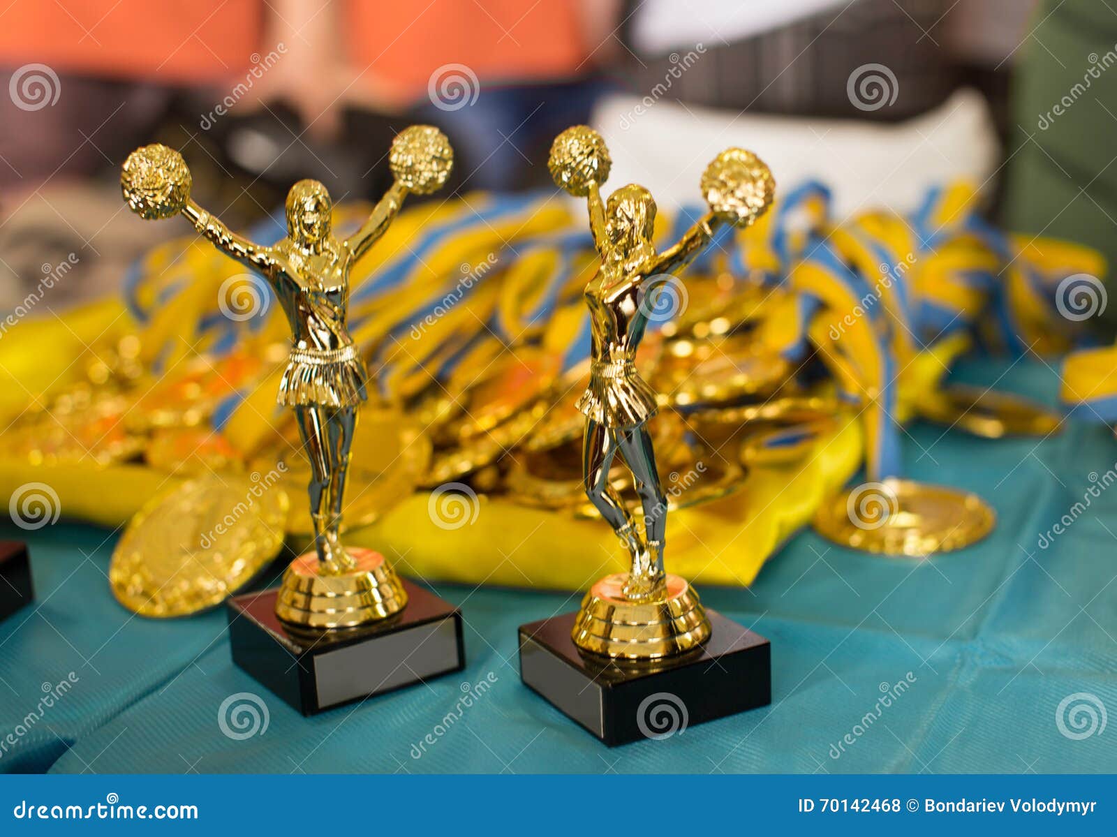 Cheerleading Trophy Stock Photo | CartoonDealer.com #54724530