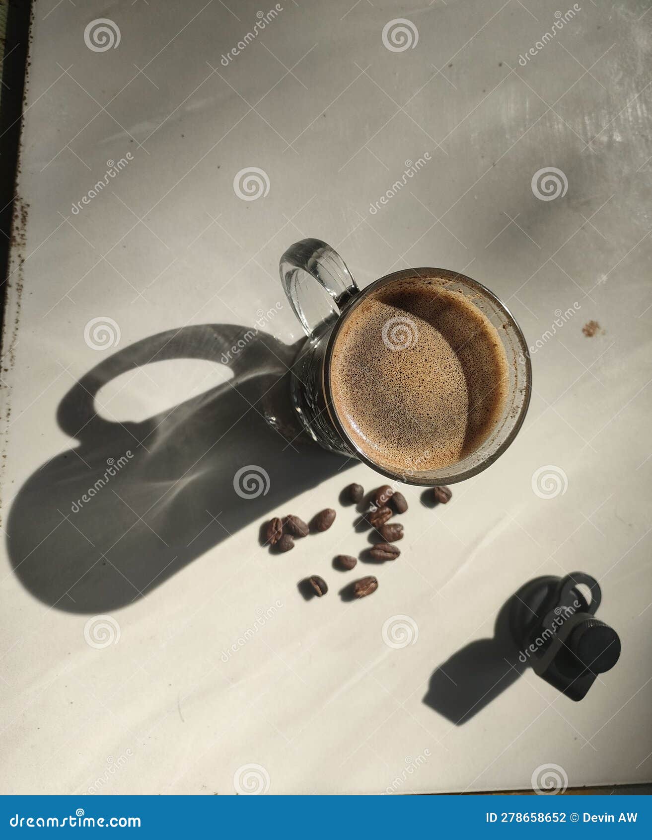 A cup off coffee stock photo. Image of black, vegetables - 278658652