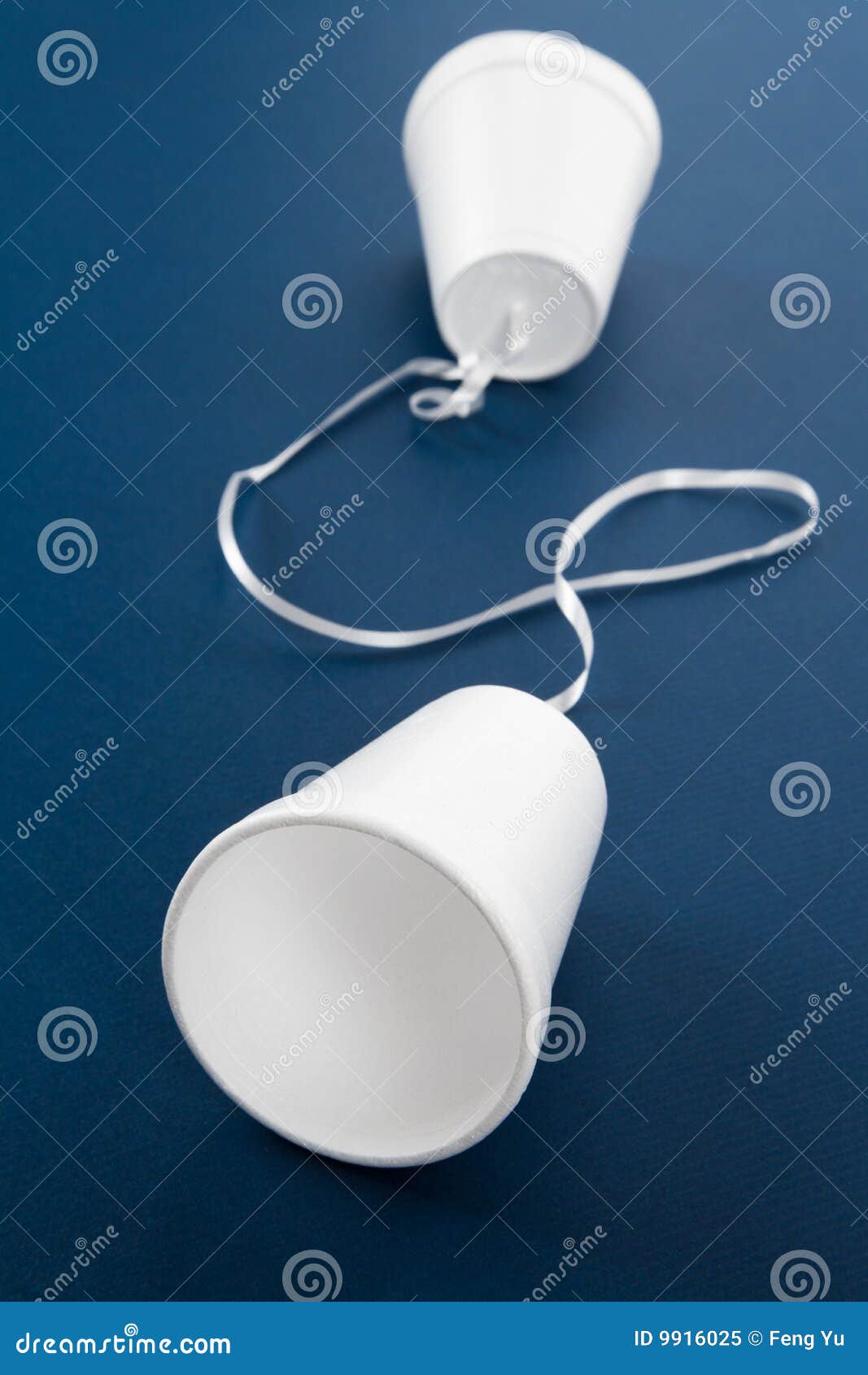 Cup Phone stock image. Image of telecommunications, breakdown - 9916025
