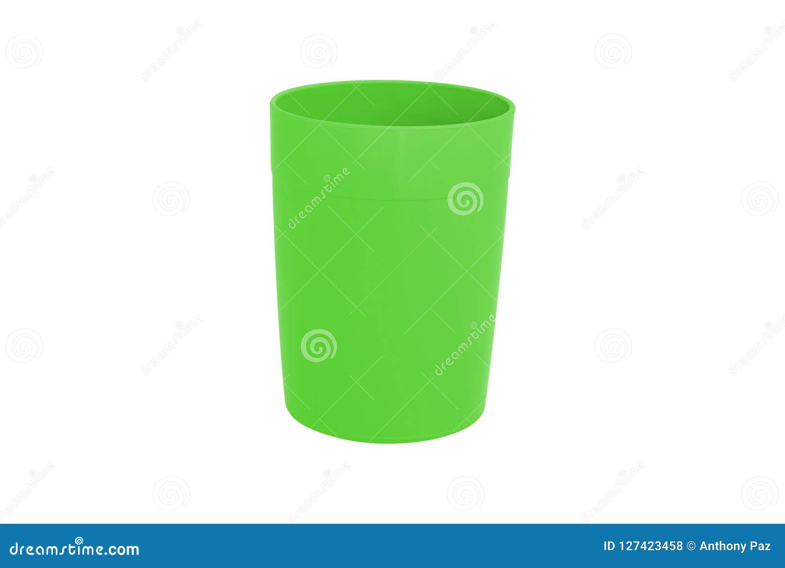 Cup Plastic Isolated on White Stock Photo - Image of glass, design ...