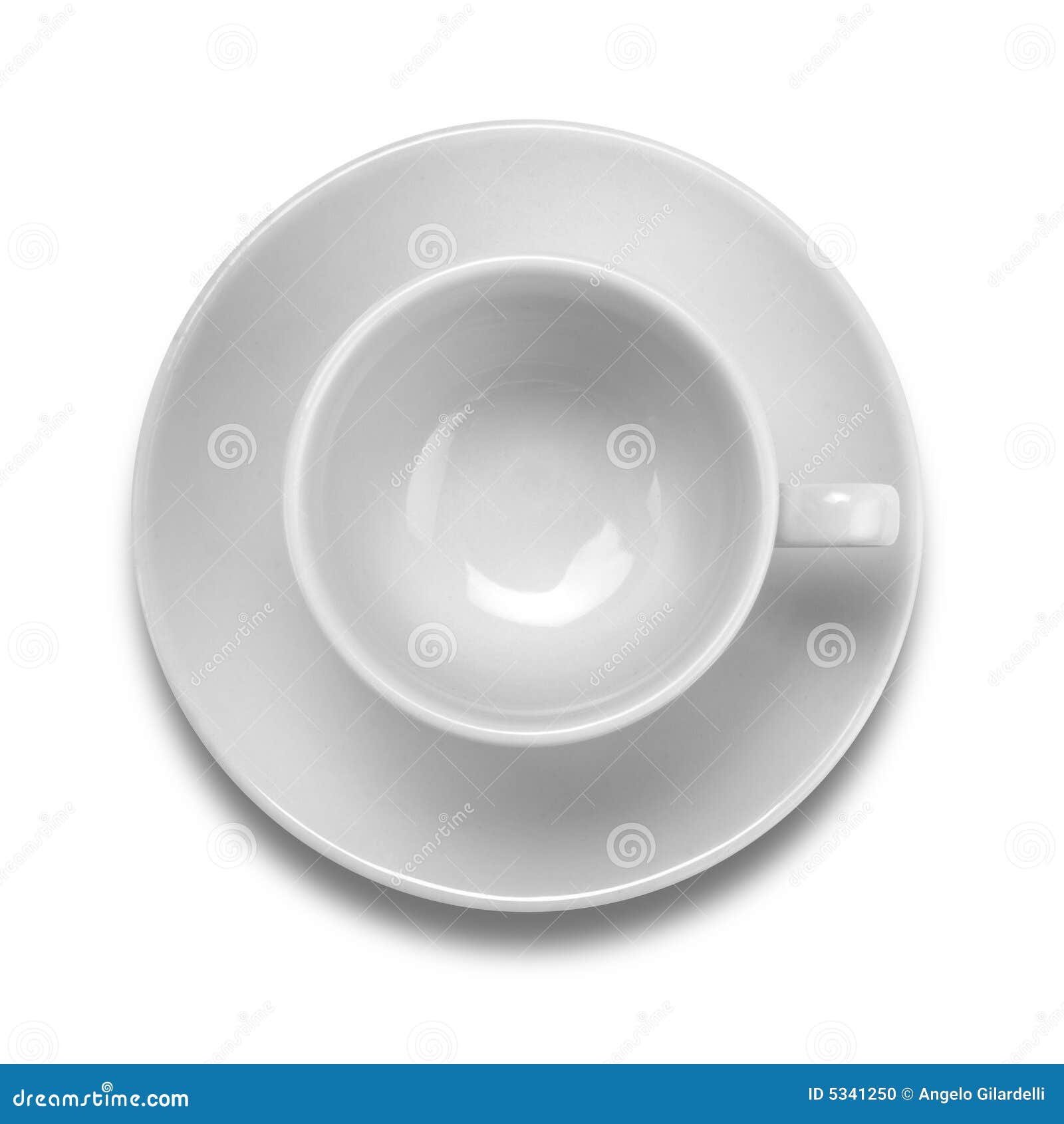Cup and plate stock photo. Image of still, service, white - 5341250