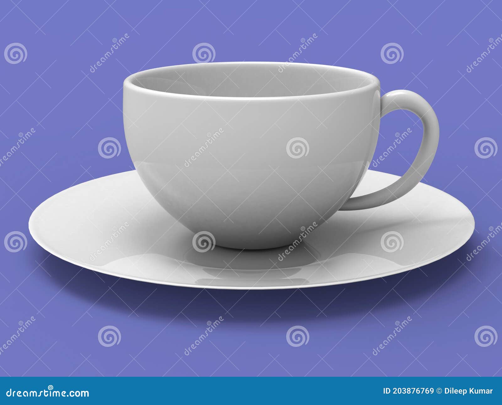 Cup and plate stock image. Image of pots, cappuccino - 203876769