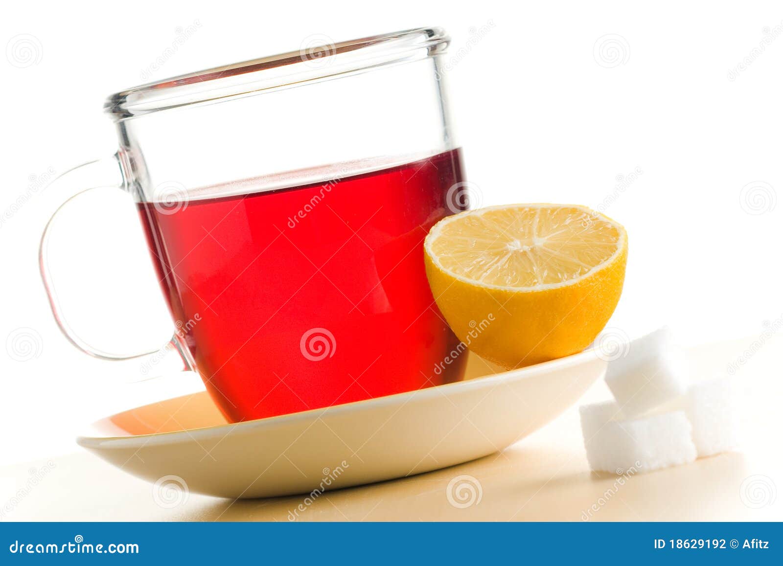 Cup of red tea stock photo. Image of macro, vitamin, isolated - 18629192