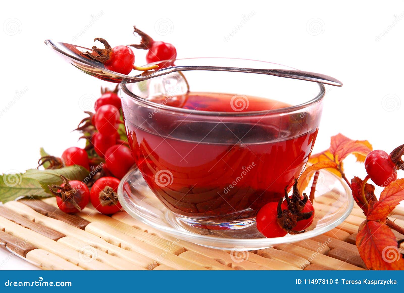 Cup of rosehip tea stock photo. Image of nature, fall - 11497810