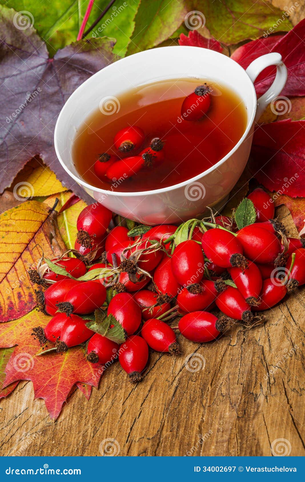 A cup of rosehip tea stock image. Image of drink, brown - 34002697