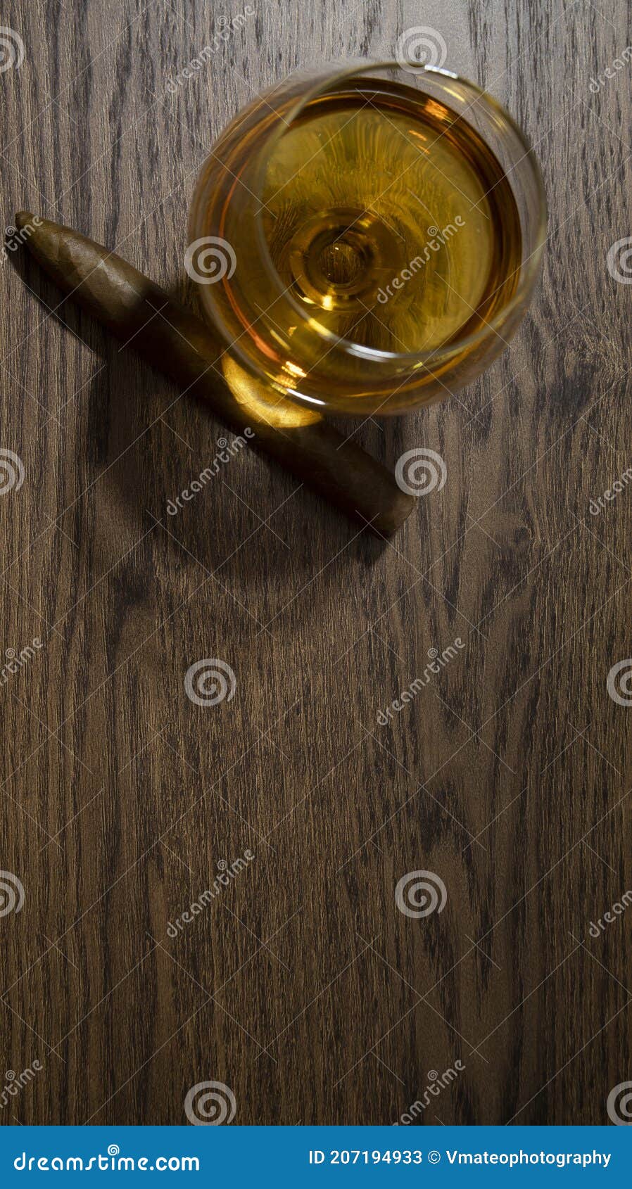 CUP of RUM with CIGAR stock image. Image of aniversary - 207194933