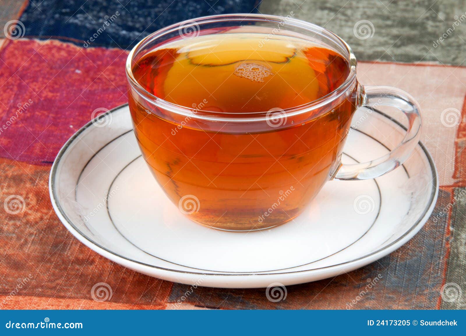 Cup and saucer stock image. Image of single, glass, beverage - 24173205